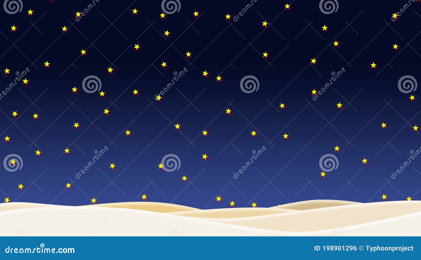 Animation of Stars Falling in the Night Sky. Stock Footage - Video of ...