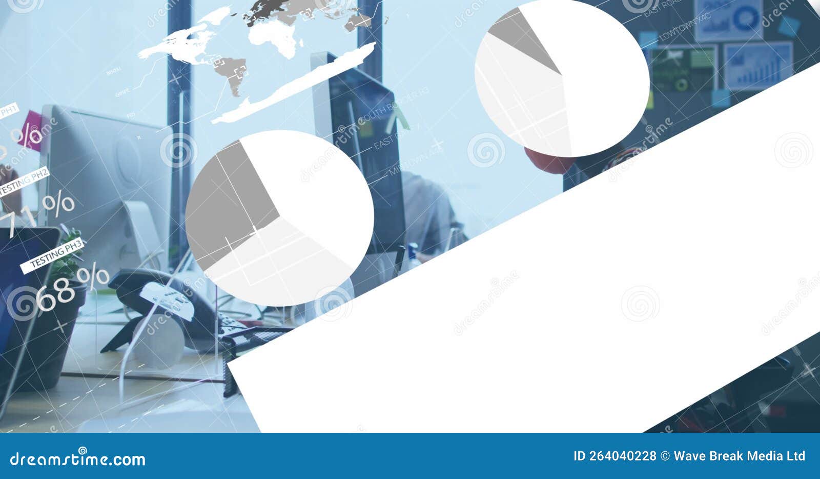 Animation of Statistical Data Processing Over African American Woman ...