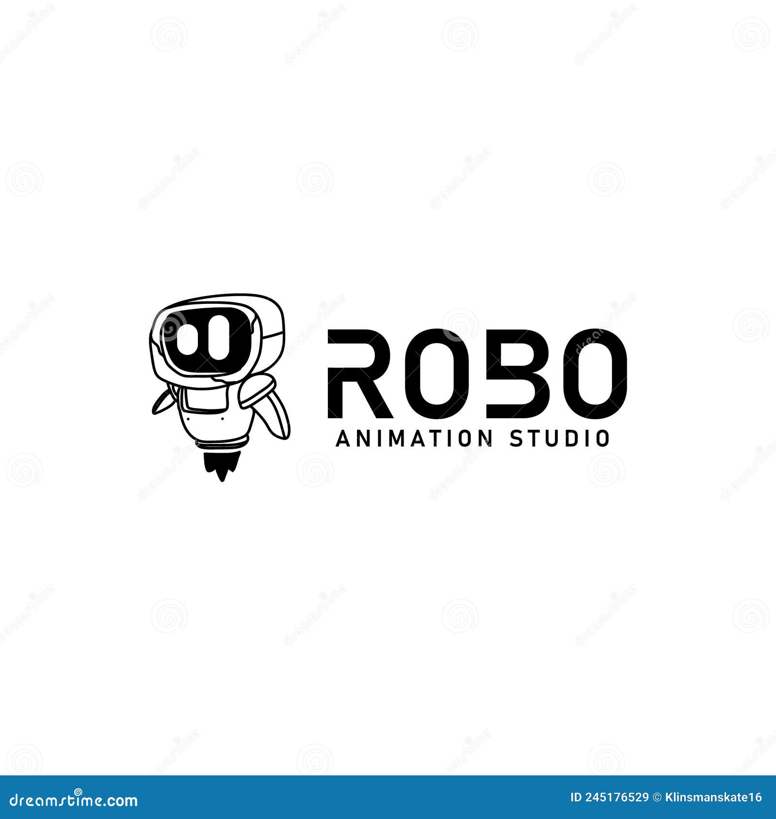 Animation Studio Logo Design Template Concept Stock Vector ...