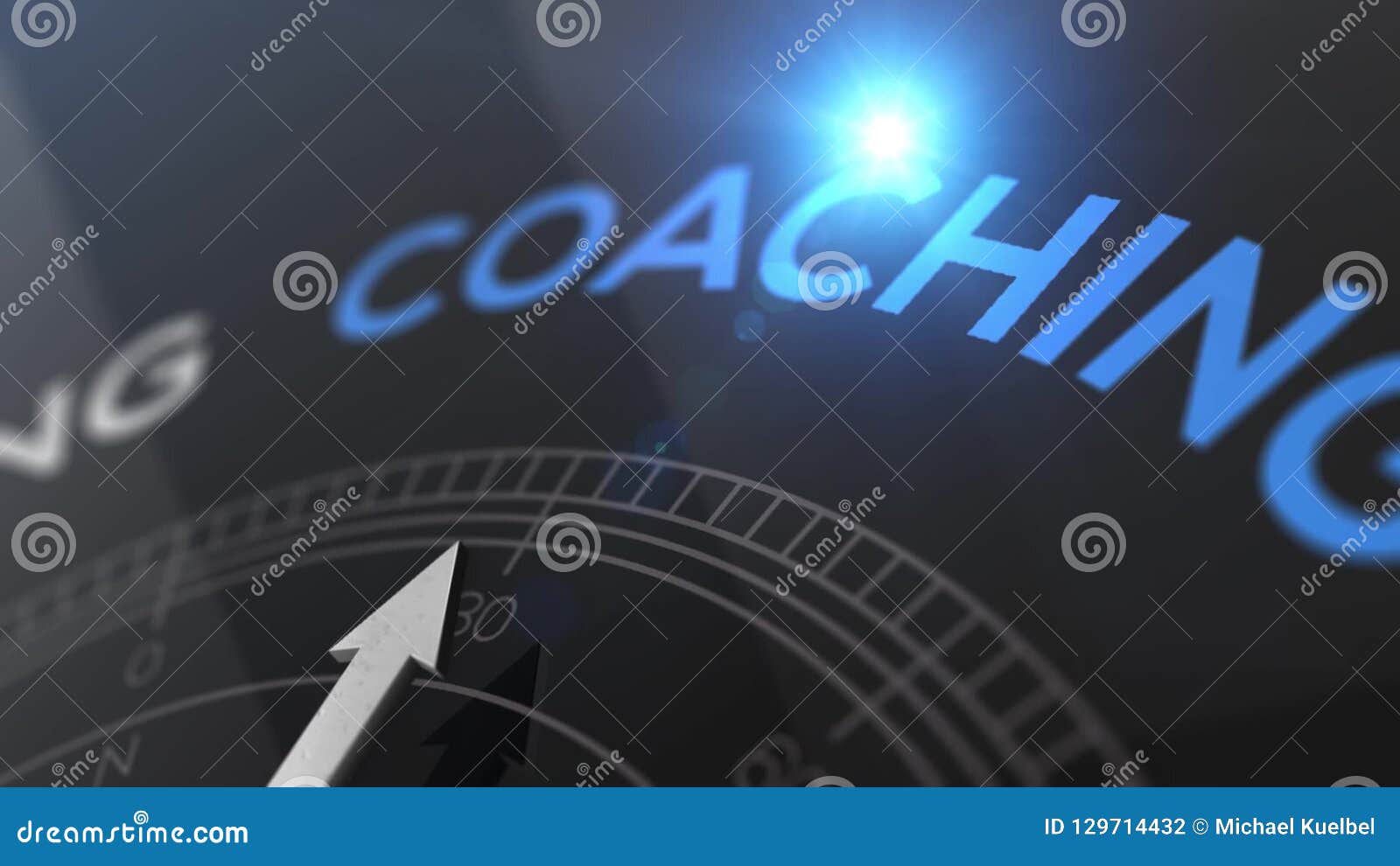 Compass with the Text COACHING Right Path, Concept Video for Good ...