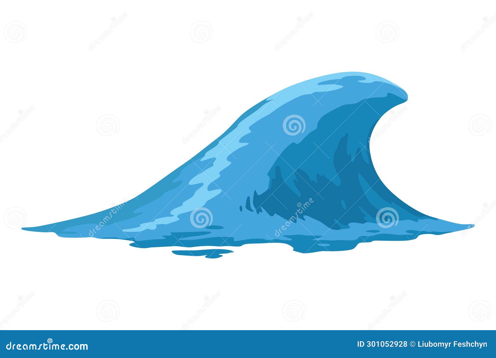 Animation Water Wave Frame. Water Splash For Animation And Visual ...