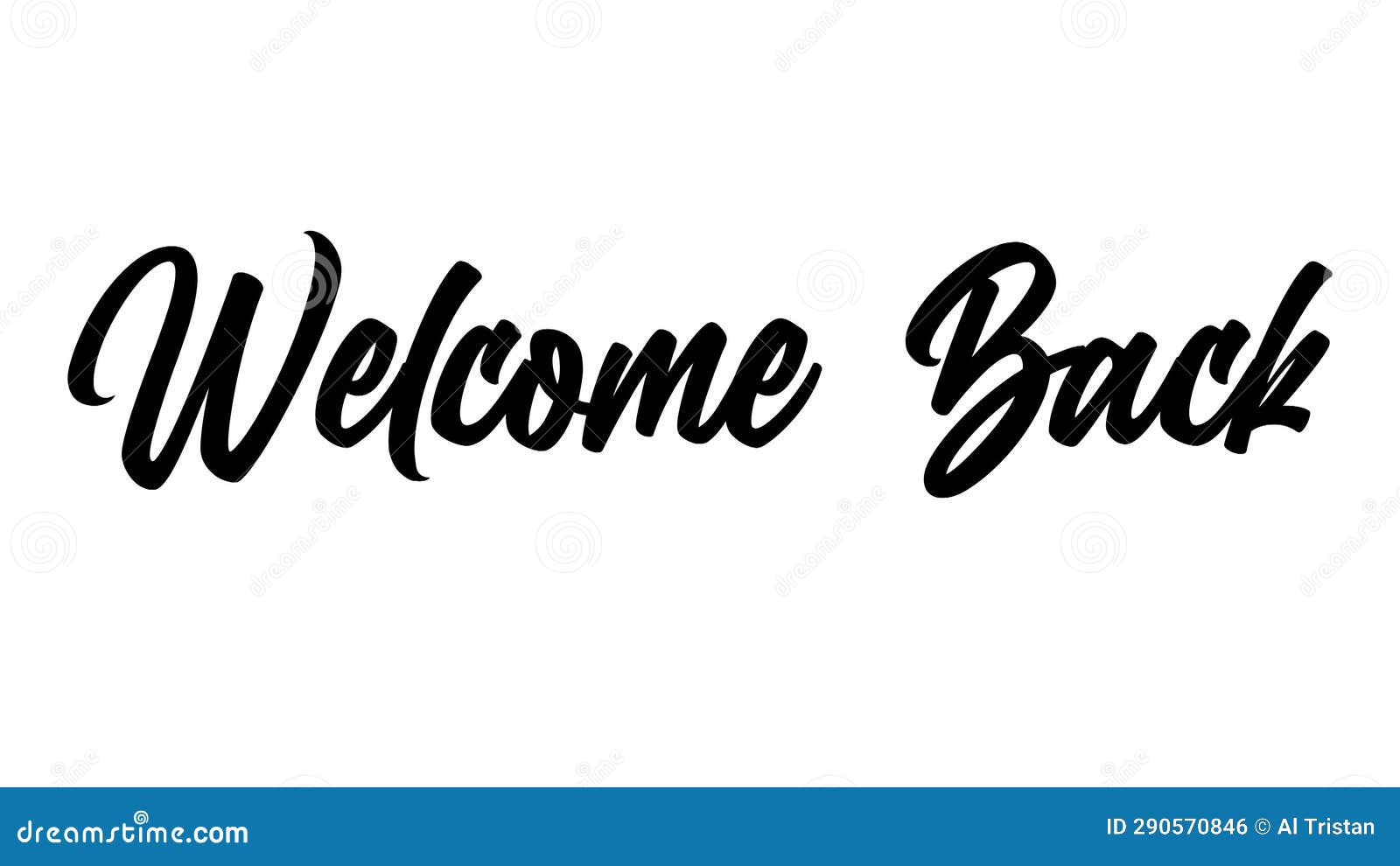 Animation of Welcome Back with Bouncing Effect Stock Footage - Video of ...