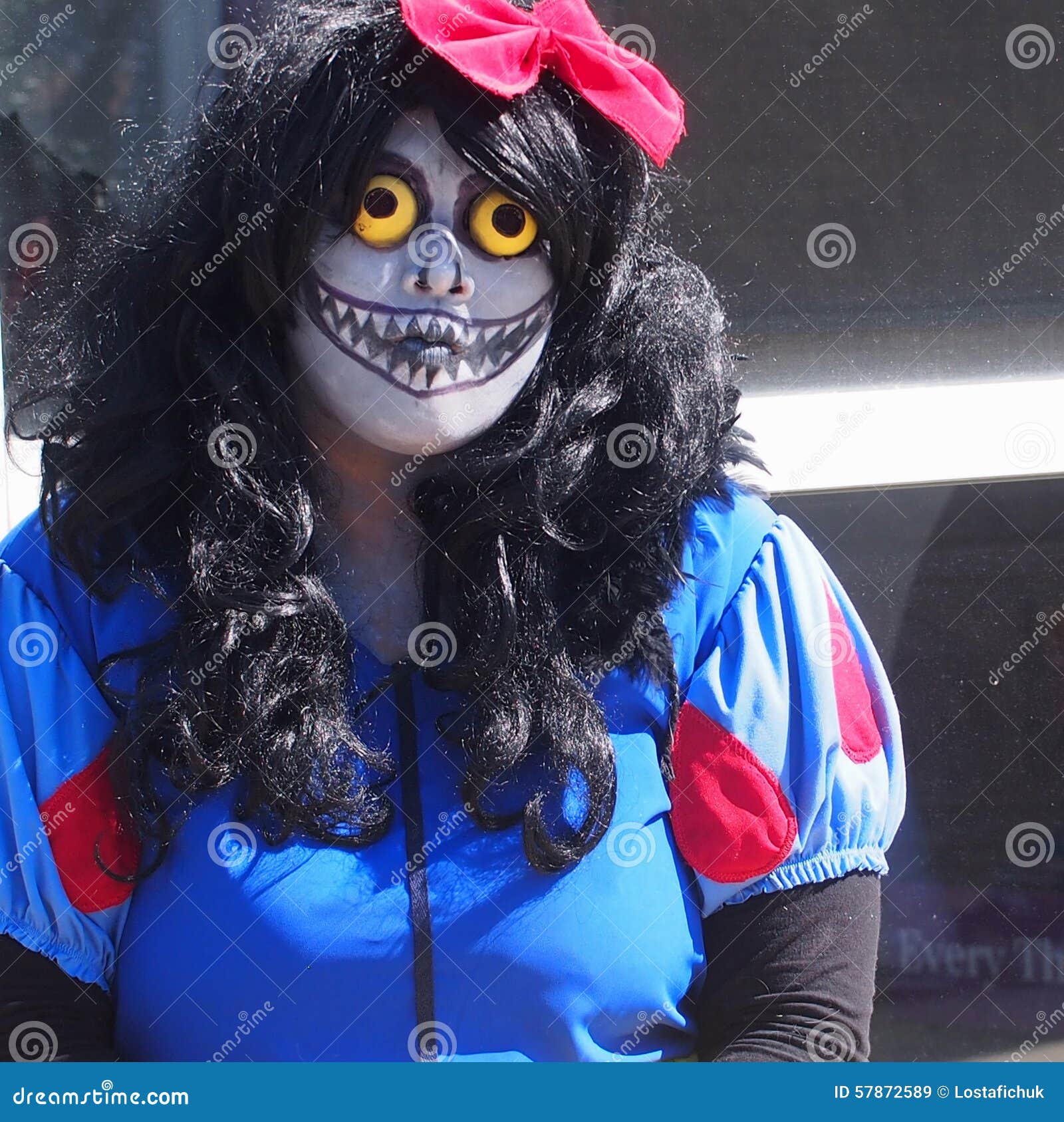 Anime Convention Participant Editorial Stock Image - Image of headgear ...