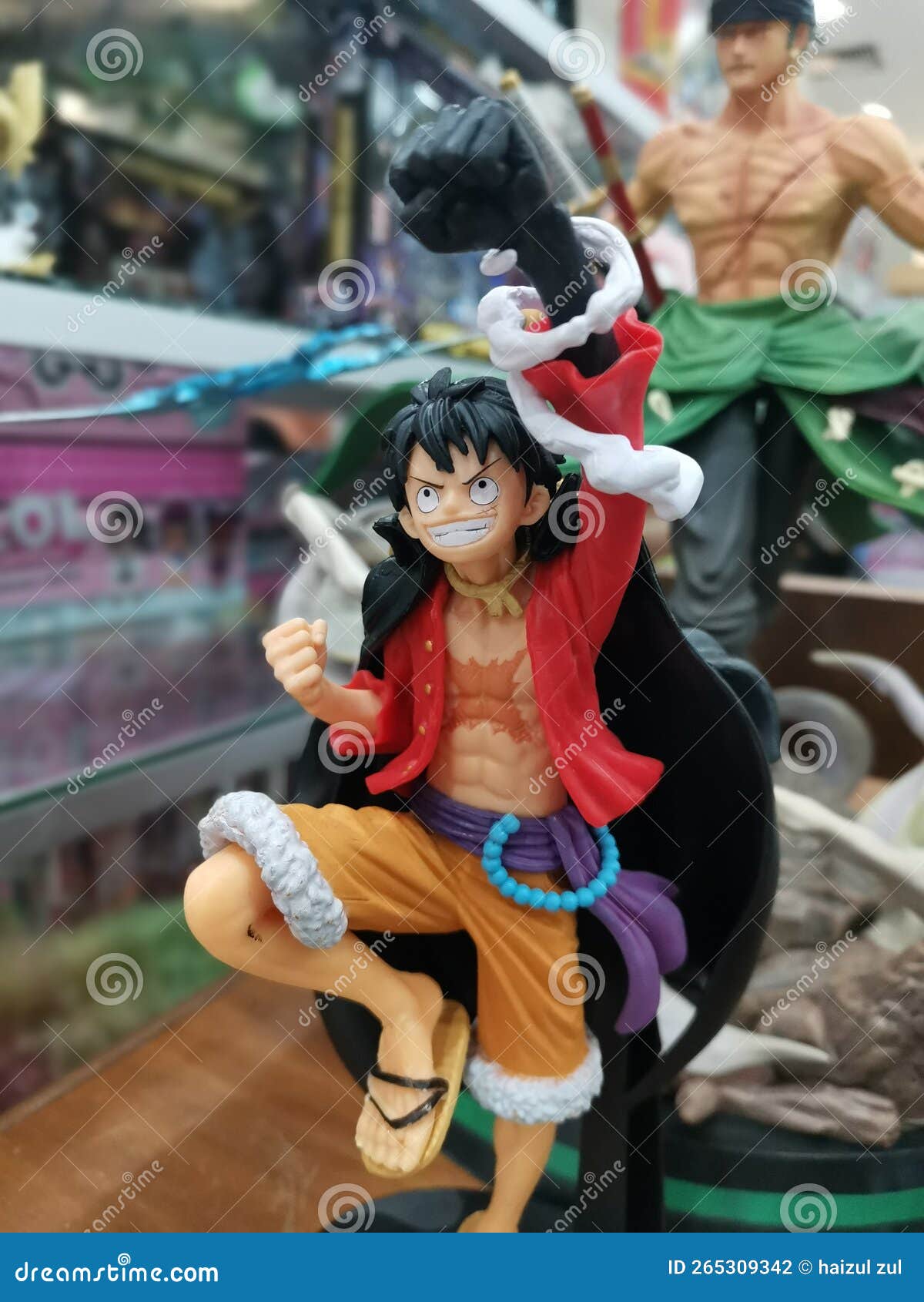 Anime, Macaco Monocrista D Luffy Fotografia Editorial - Imagem de ...