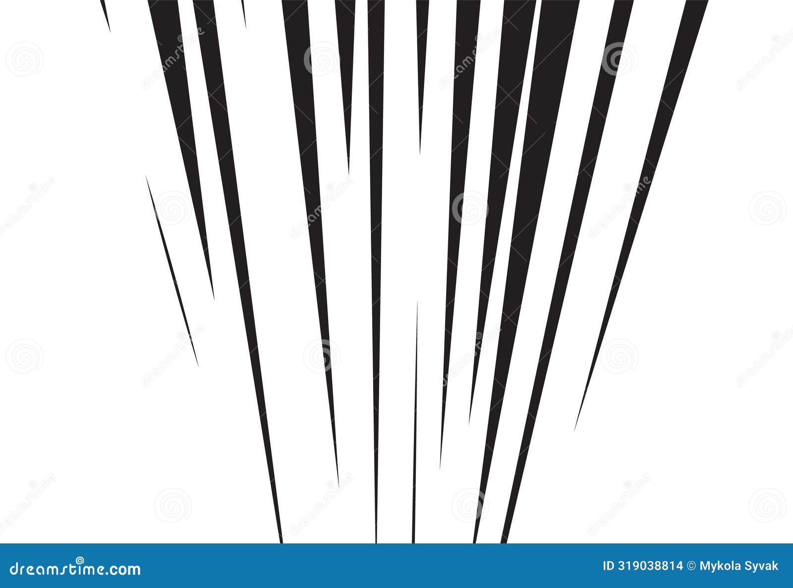 Anime and Manga Speed Action Lines Stock Vector - Illustration of burst ...