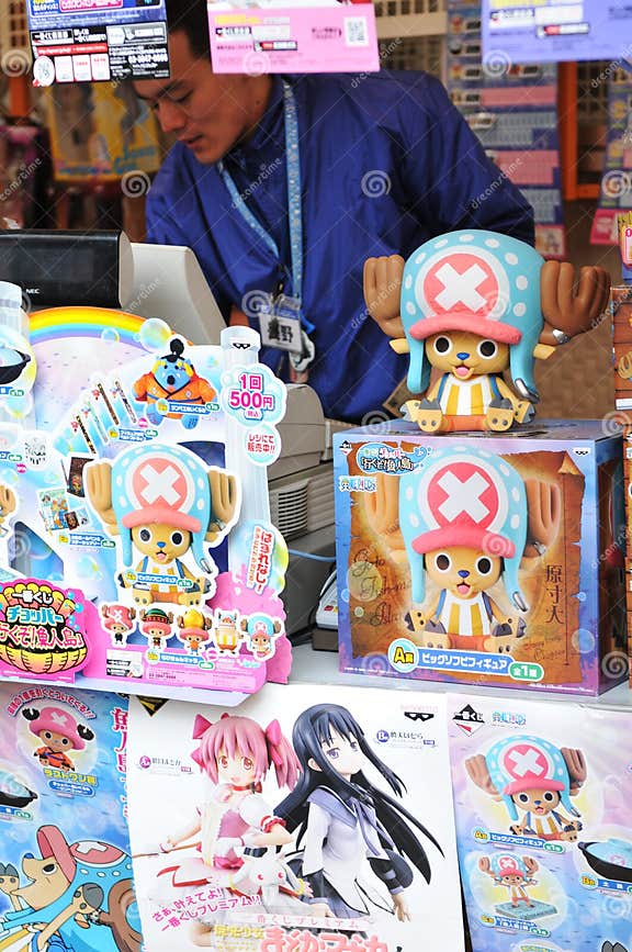 Anime vendors editorial photography. Image of tokyo, commercial - 23812002