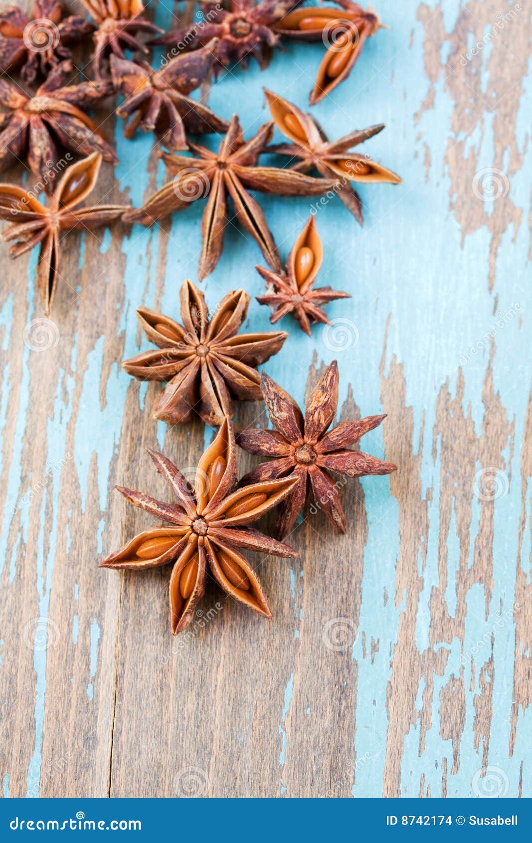 Anise aniseed spice stock photo. Image of seasoning, aniseed - 8742174