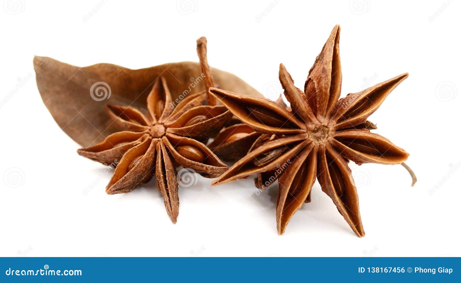 Anise flowers. stock photo. Image of ingredient, anise - 138167456