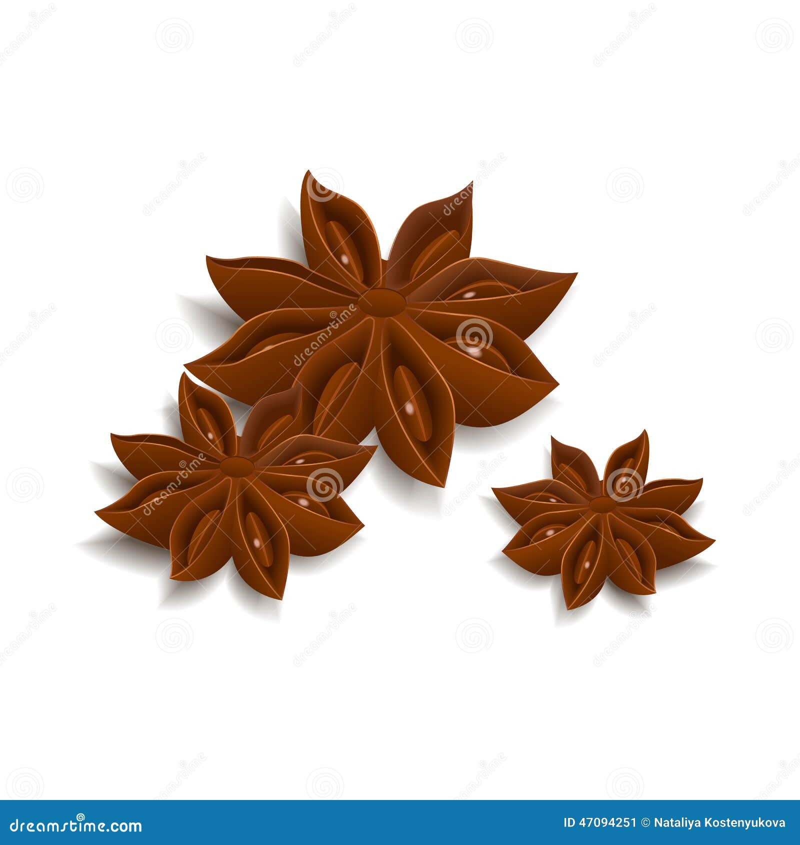 Anise star stock illustration. Illustration of anise - 47094251