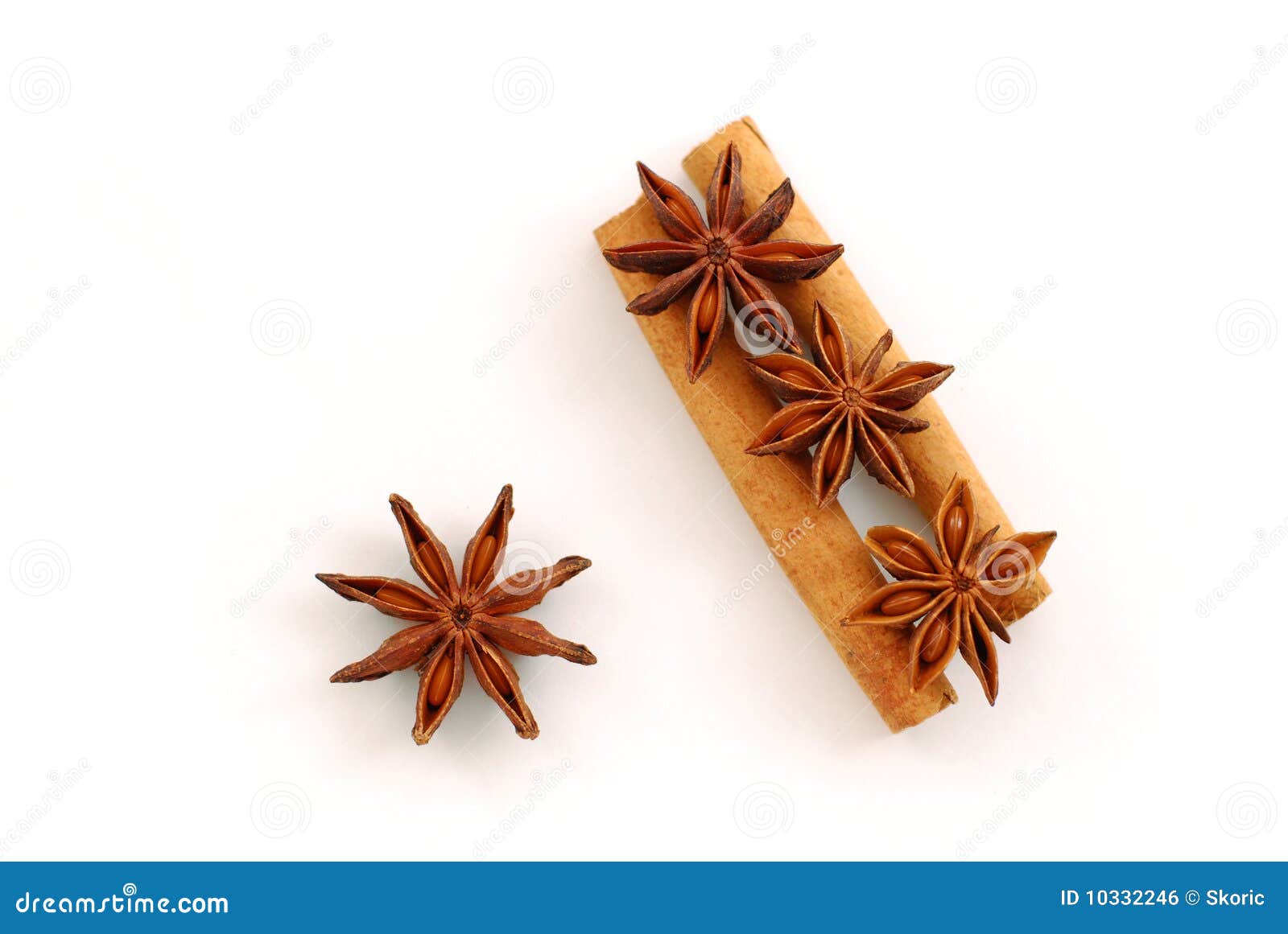 Anise Stars and Cinnamon Spice Stock Photo - Image of xmas, celebrate ...