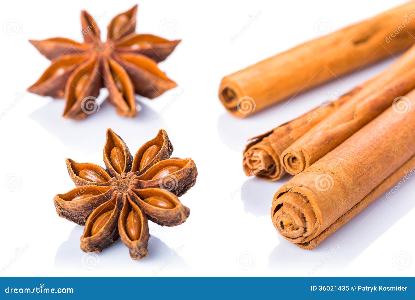 Anise Stars, Cloves,pimentos And Cinnamon Sticks Stock Image ...