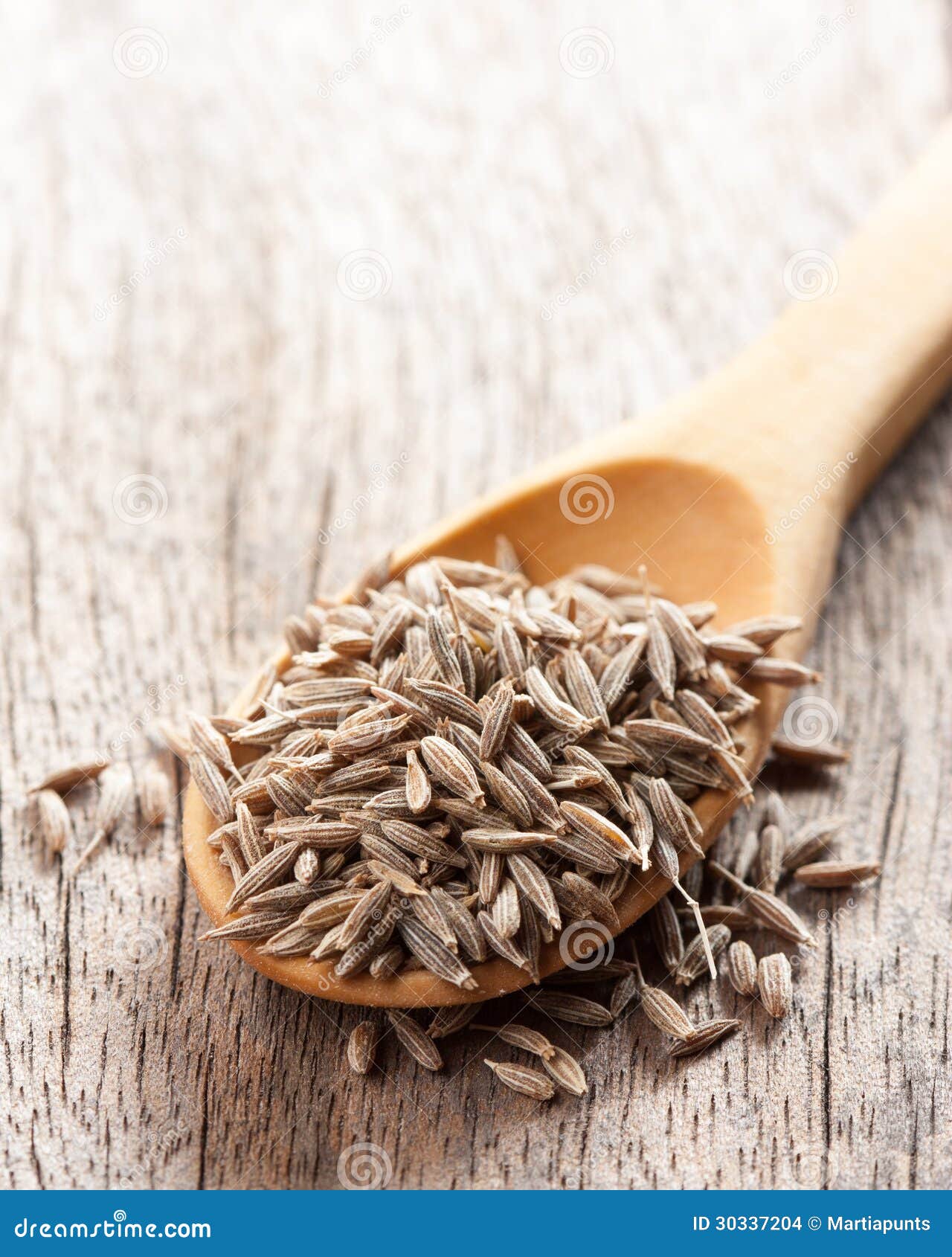 Aniseed pile over spoon stock photo. Image of anisum - 30337204