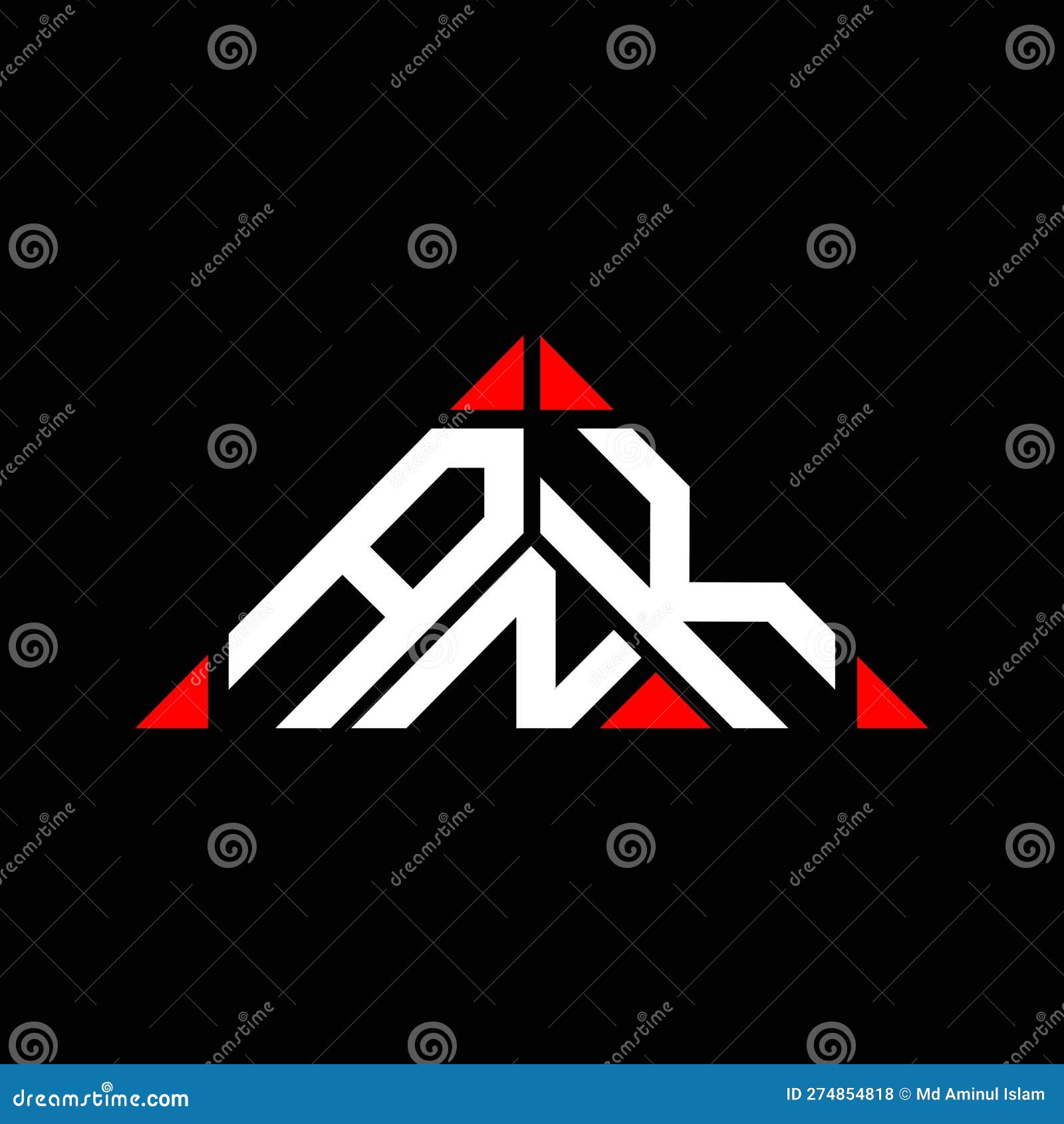 ANK Letter Logo Creative Design with Vector Graphic, ANK Simple and ...