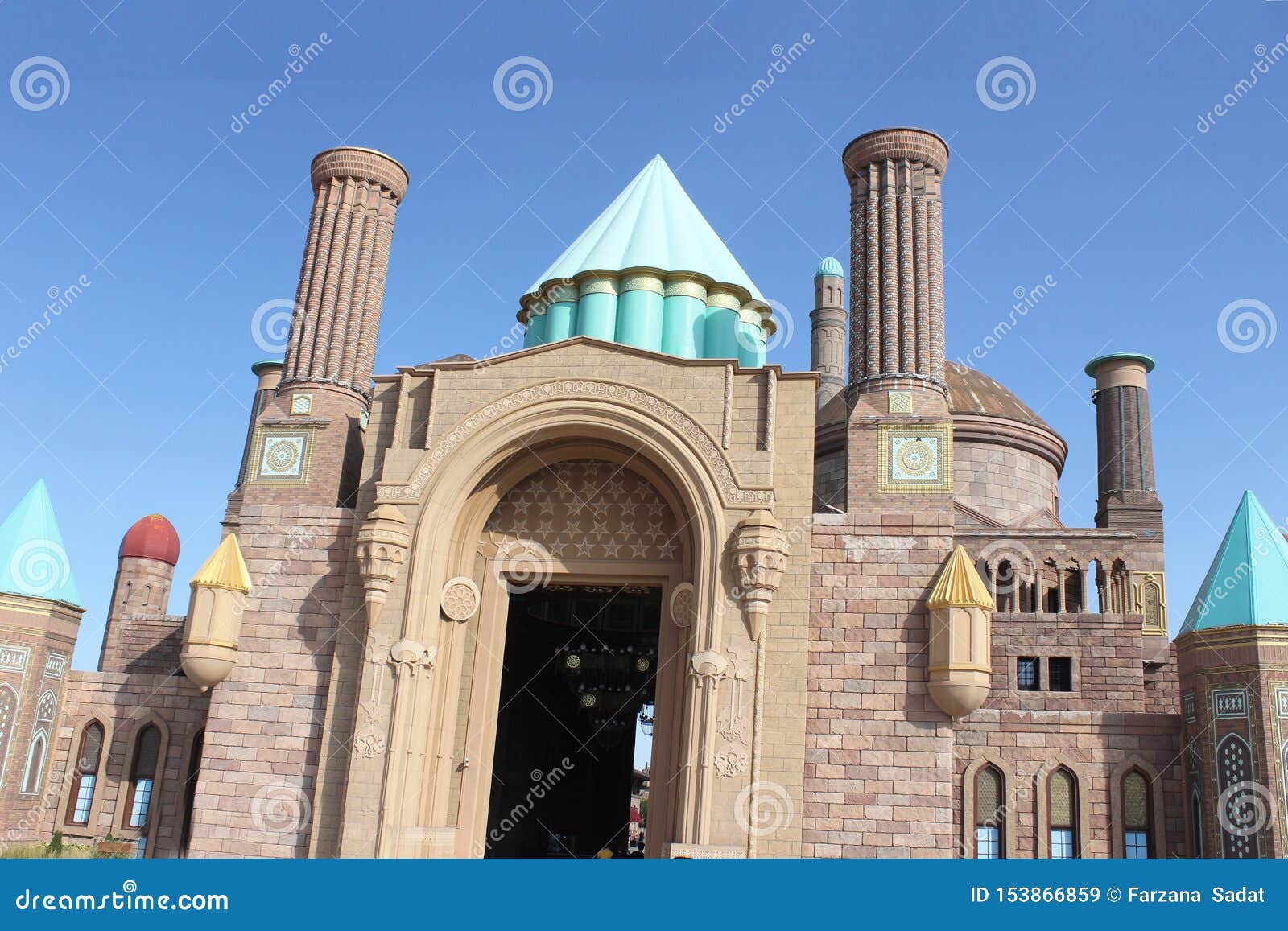 Anka Park Turkey editorial stock image. Image of dinasaurs - 153866859