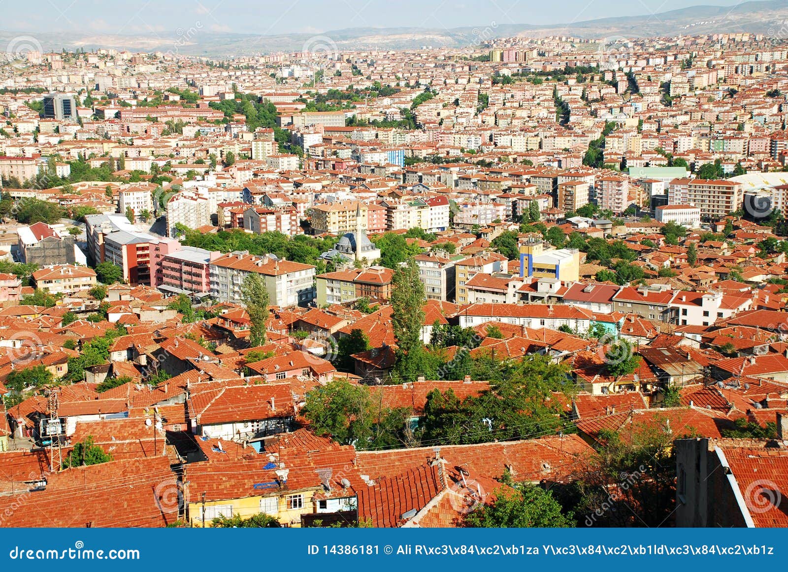 Ankara city stock image. Image of anatolia, apartment - 14386181