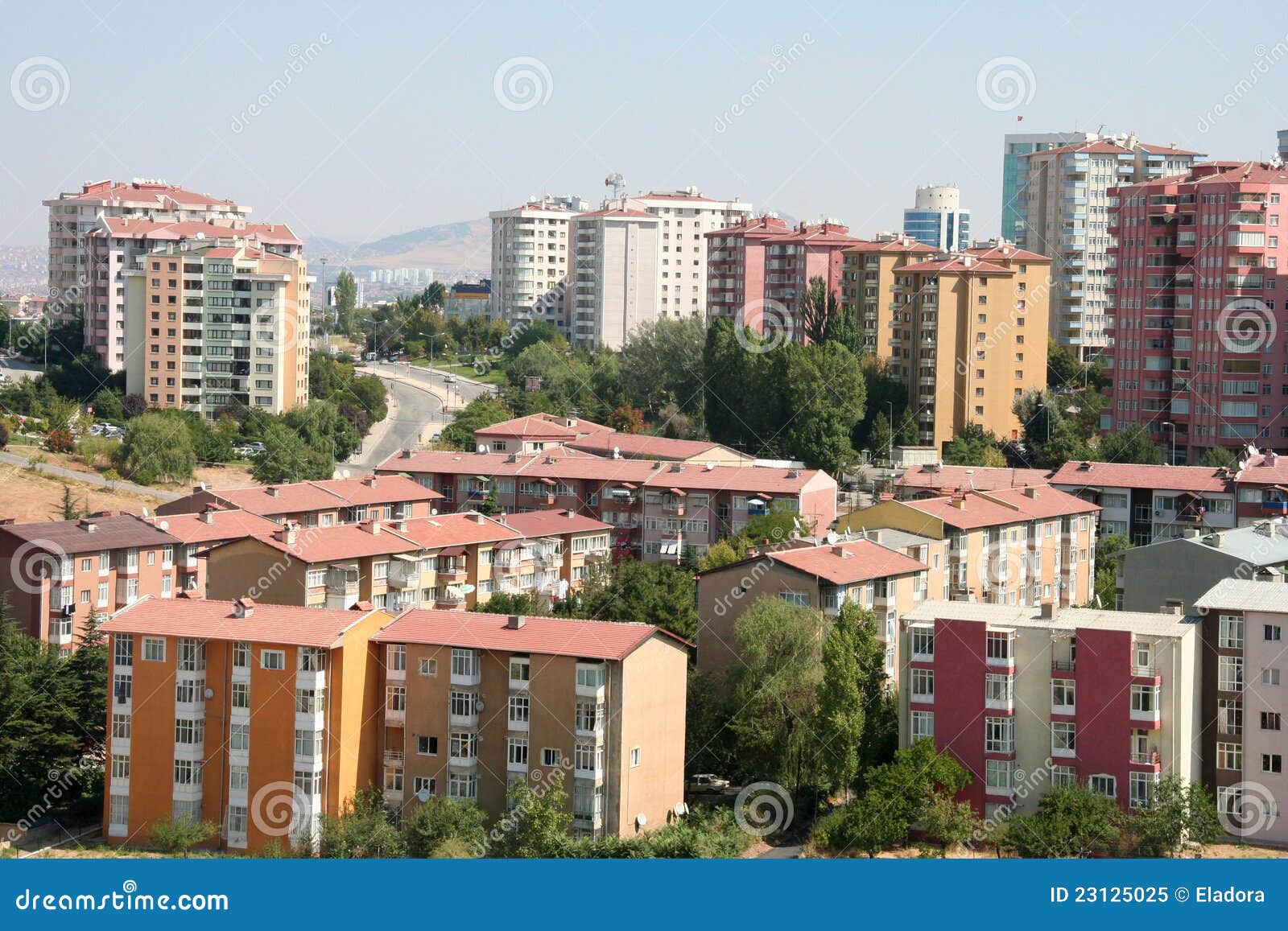 Ankara landscape stock image. Image of urban, ankara - 23125025