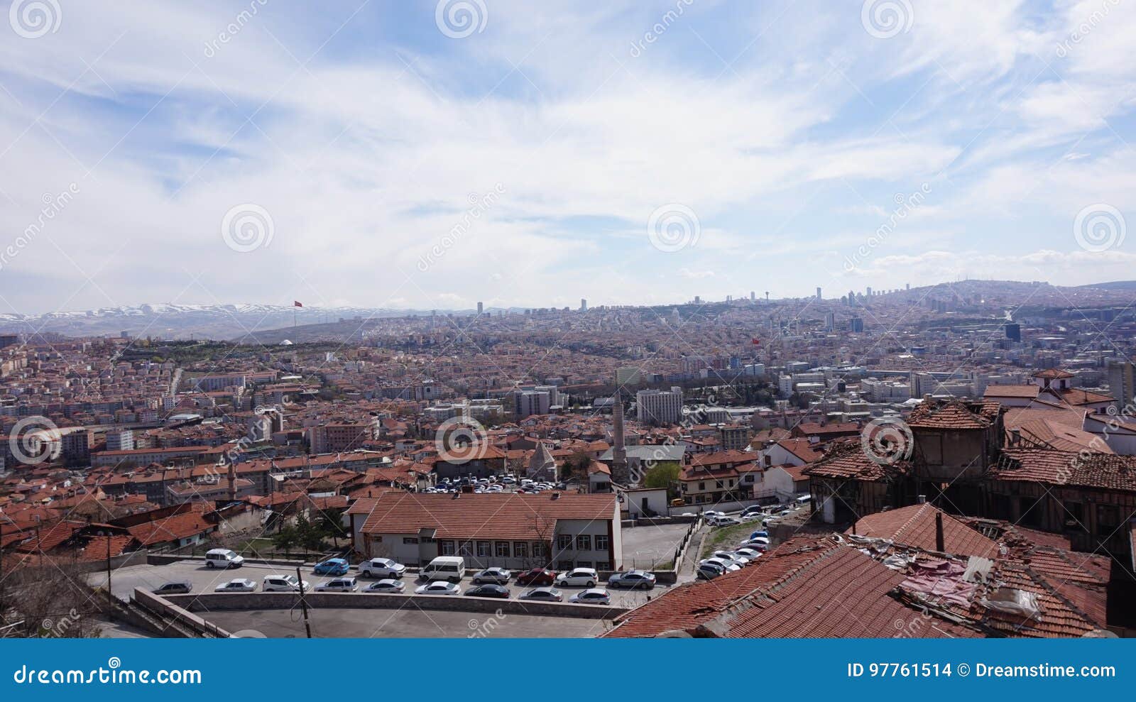 Ankara Landscape stock photo. Image of ankara, castle - 97761514