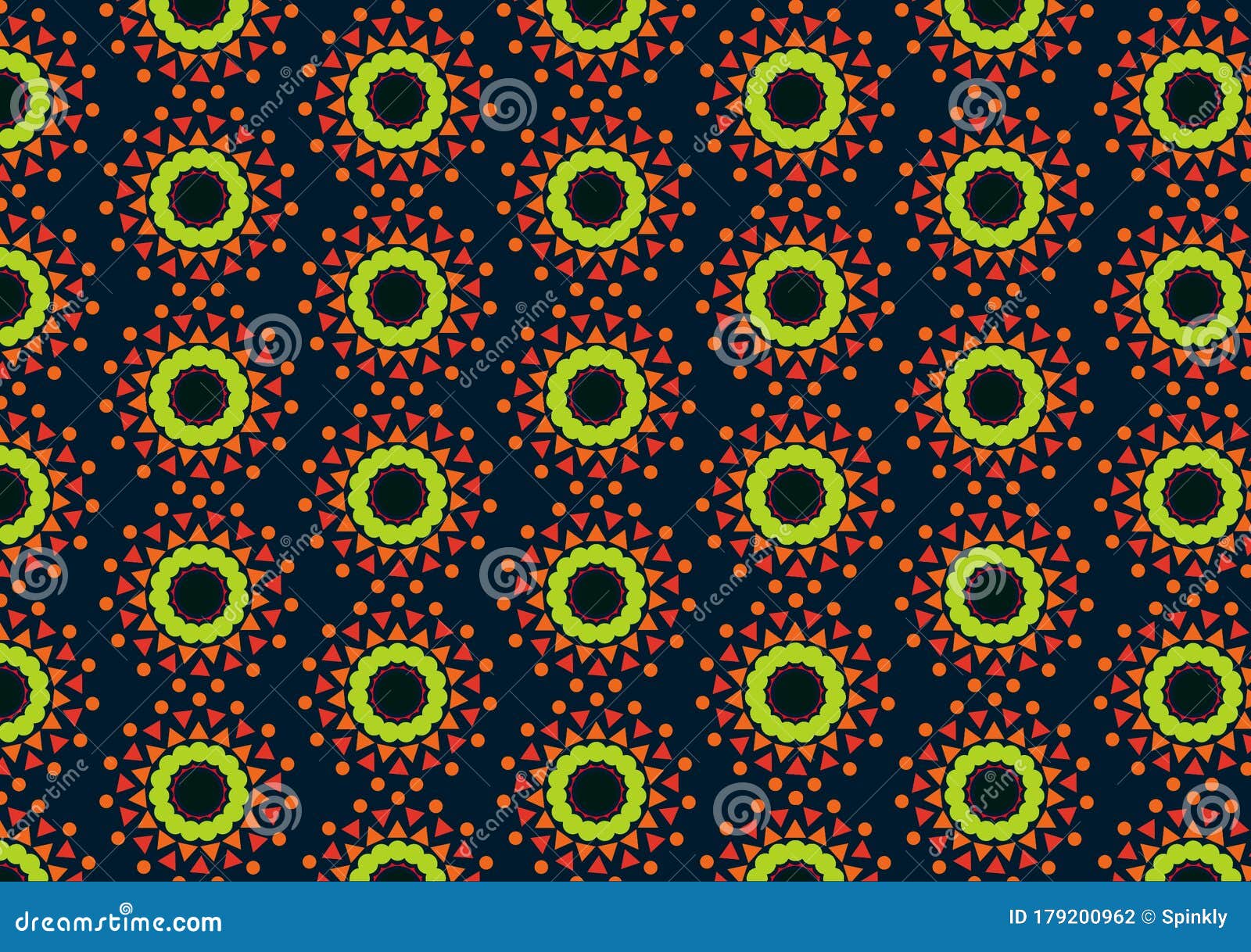 Ankara Print Fashion Digital Pattern for Print Stock Illustration ...