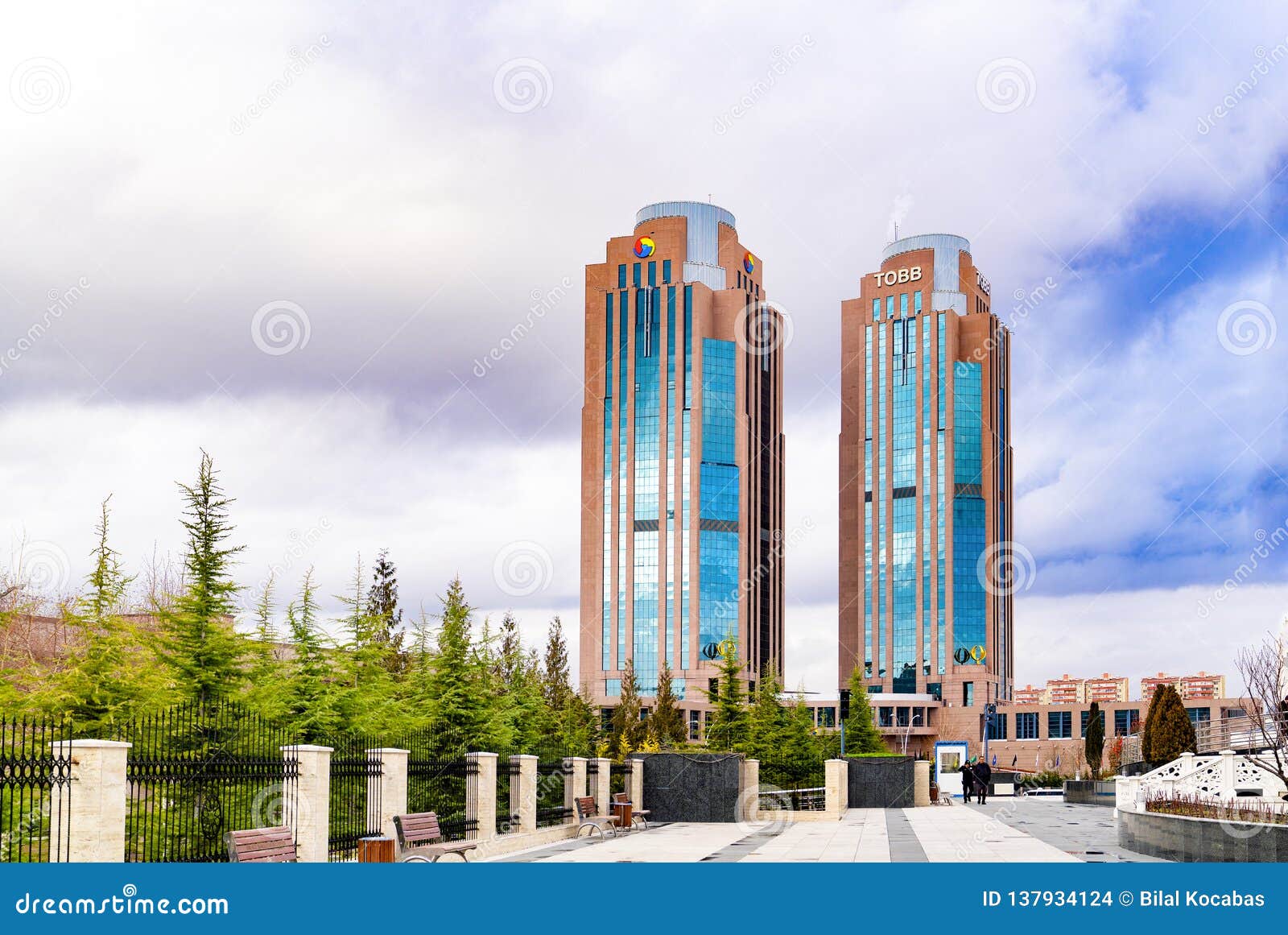 Ankara / Turkey- January 27 2019: TOBB, the Union of Chambers and ...