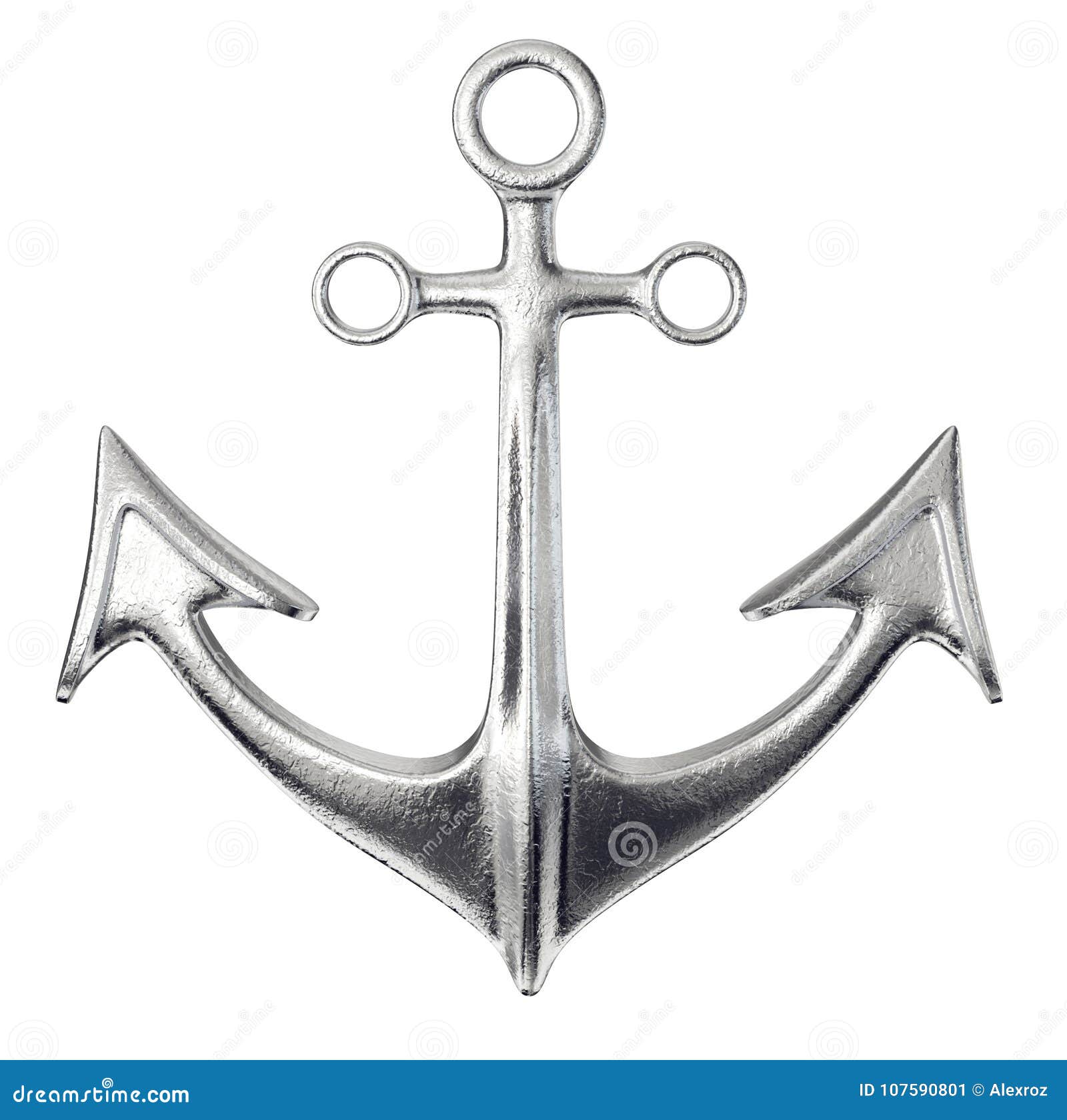 Anker stock abbildung. Illustration von abbildung, meer - 107590801