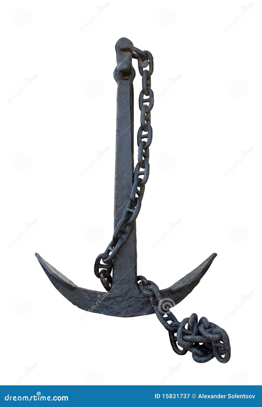 Anker stockbild. Bild von hintergrund, rostig, lieferung - 15831737