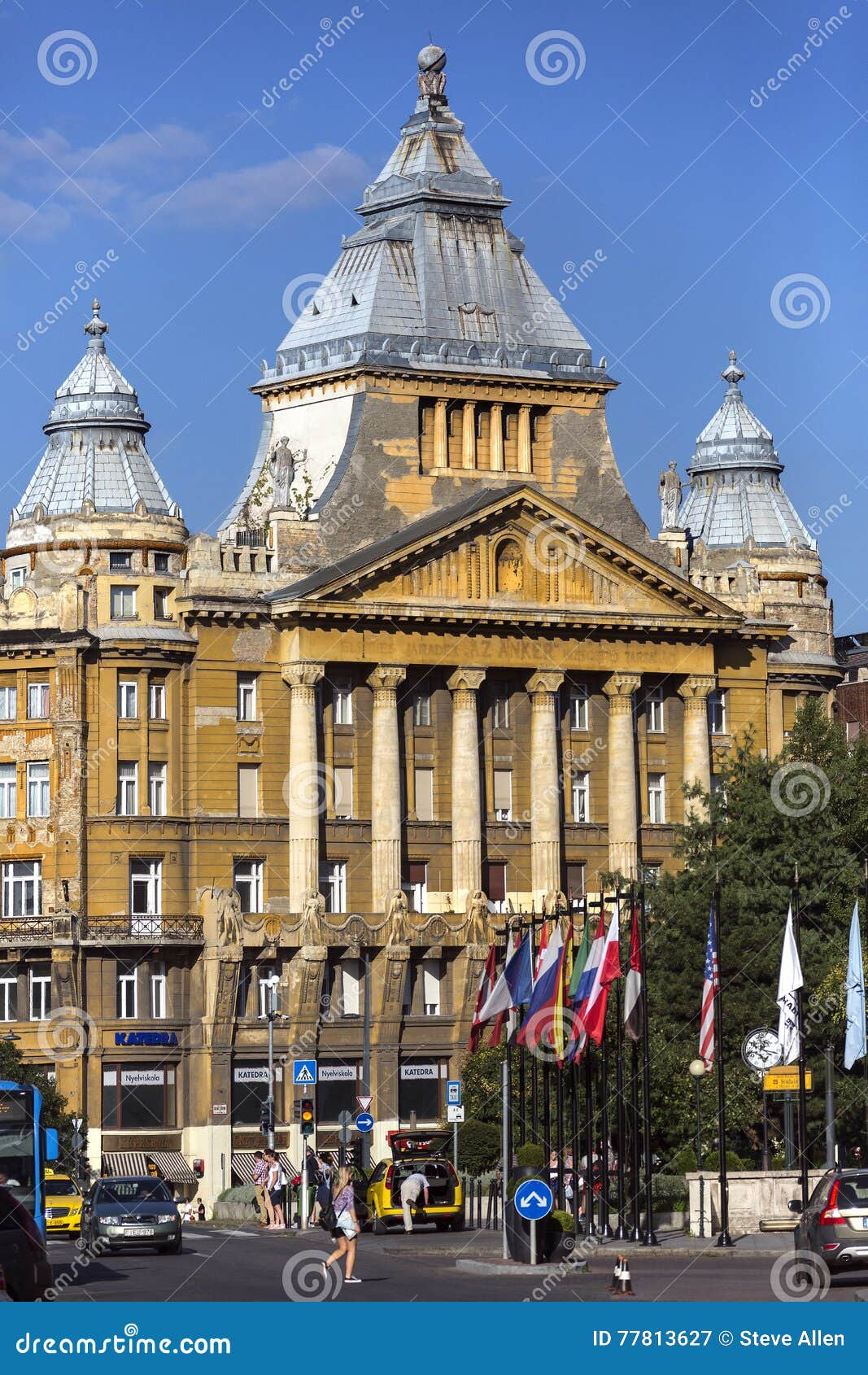 Anker Building - Budapest - Hungary Editorial Photography - Image of ...