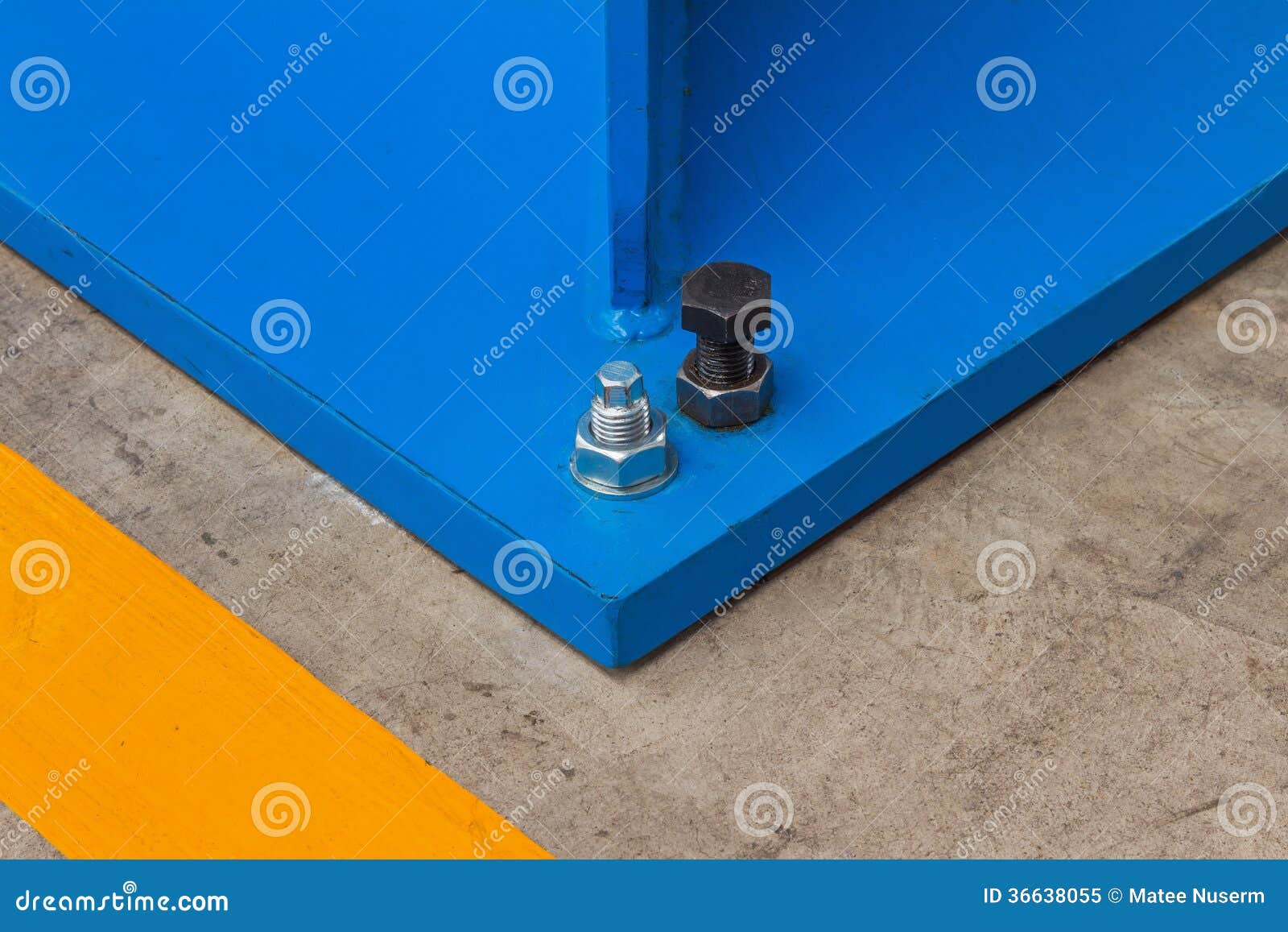 Ankerbout stock afbeelding. Image of industrieel, industrie - 36638055