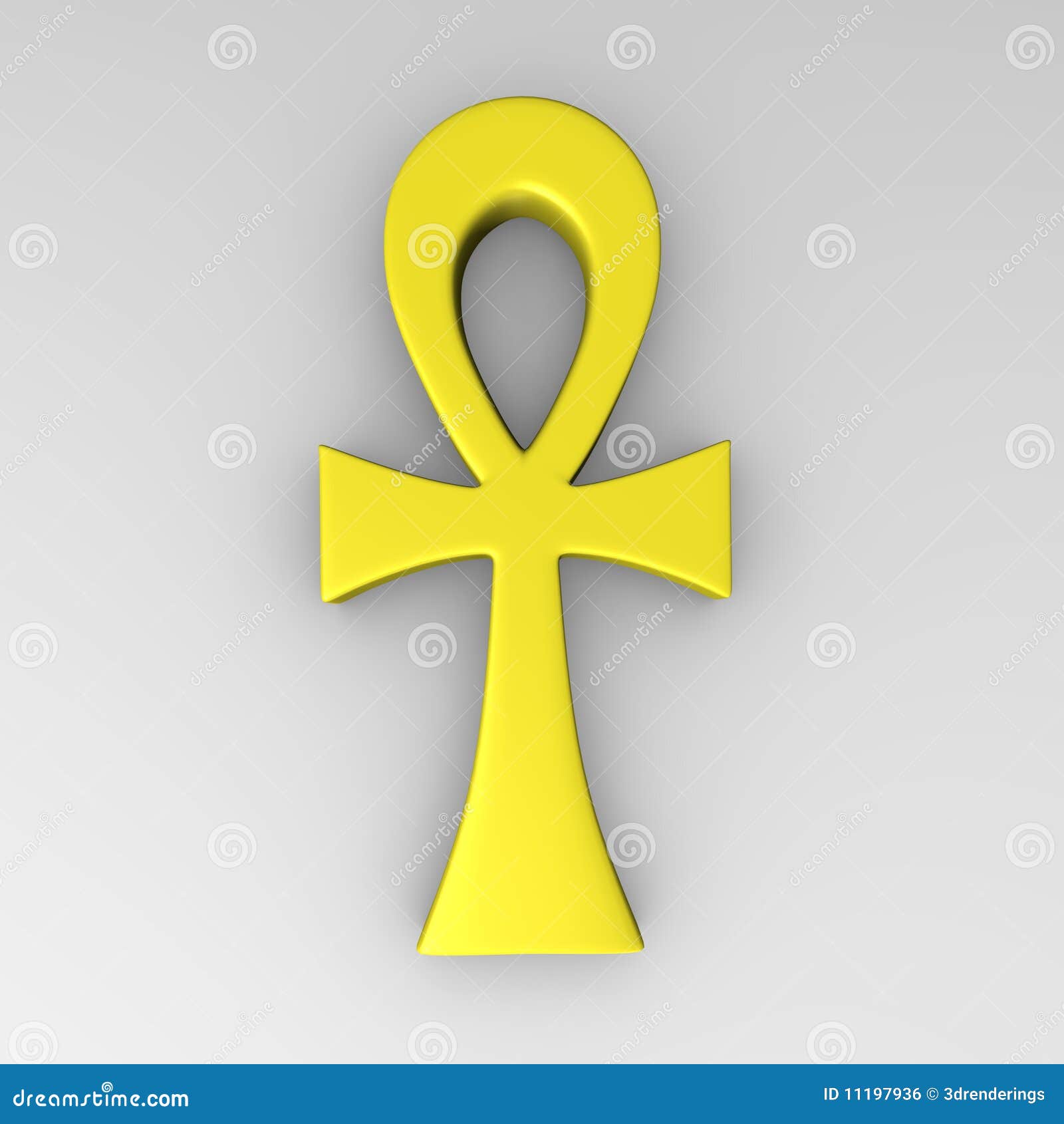 Ankh stock illustration. Illustration of heal, render - 11197936