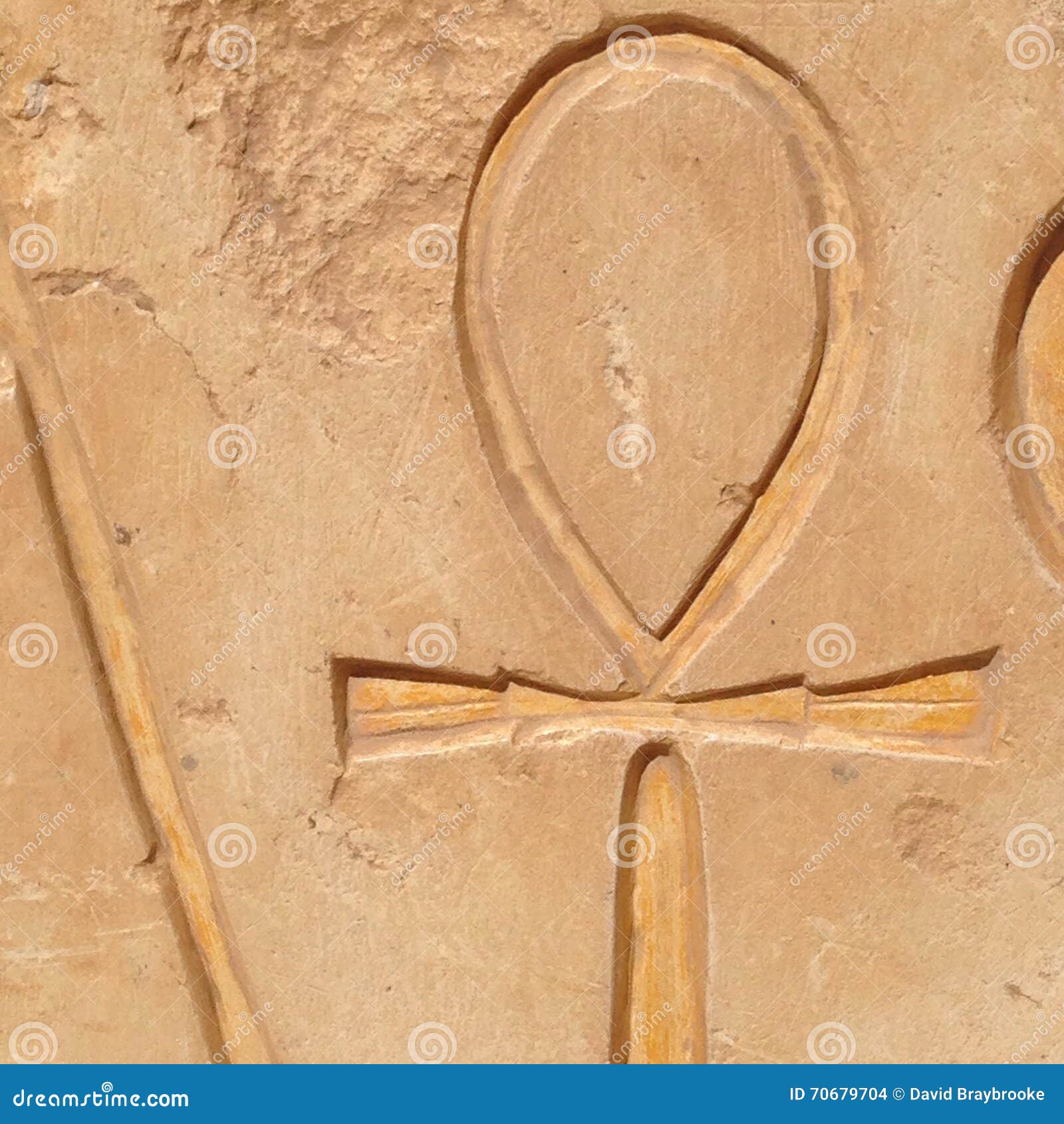 Ankh hieroglyf arkivfoto. Bild av ankh, hieroglyfer, tempel - 70679704