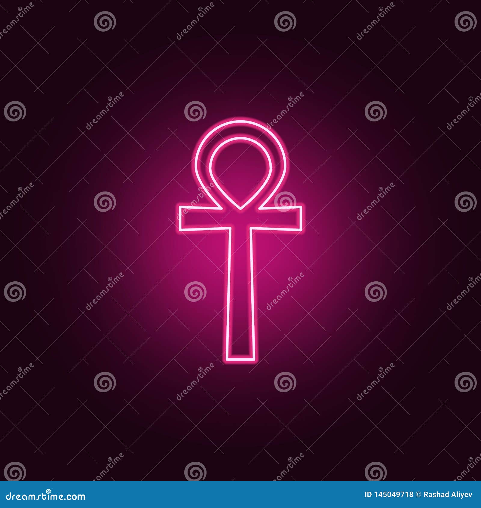 Ankh Symbol Egyptian Word For Life Symbol Of Immortality Icon