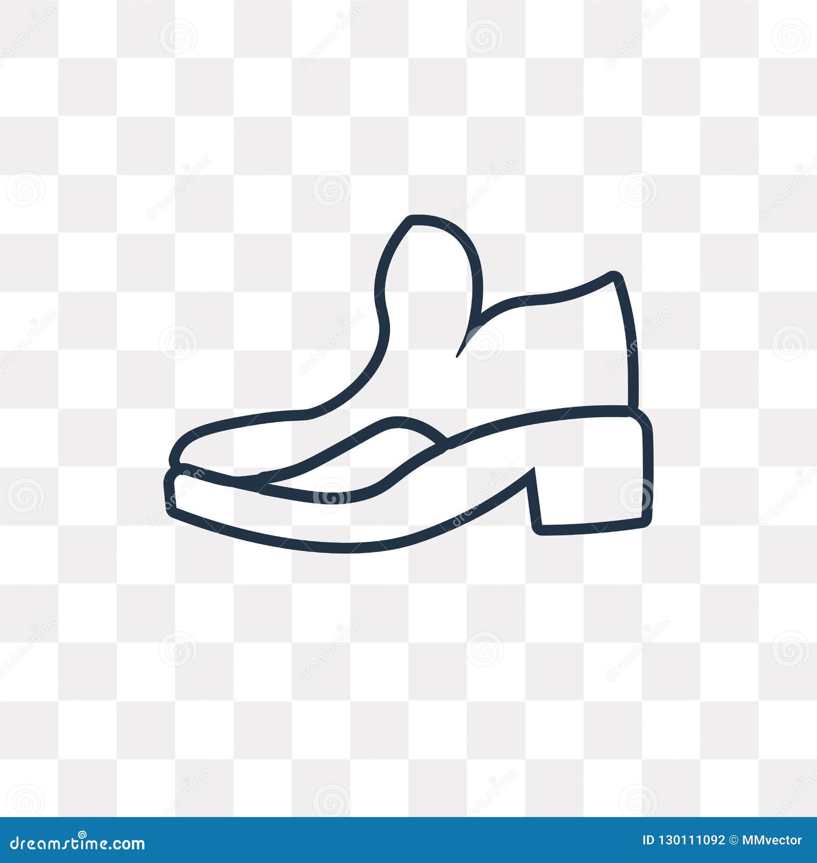 Ankle Boots Vector Icon Isolated on Transparent Background, Line Stock ...