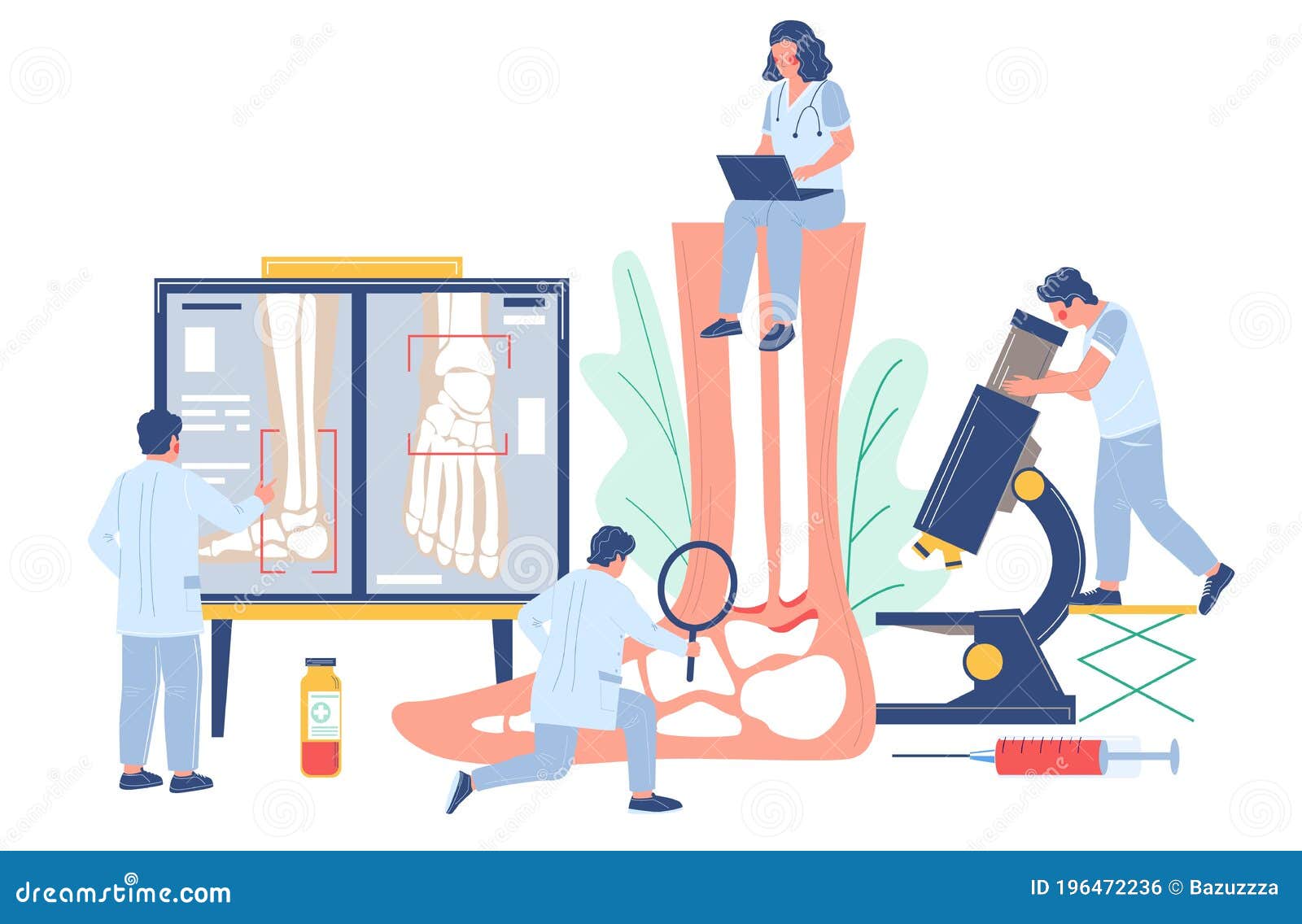 Human Joints Vector Set. Orthopedic And Spine | CartoonDealer.com #60789895