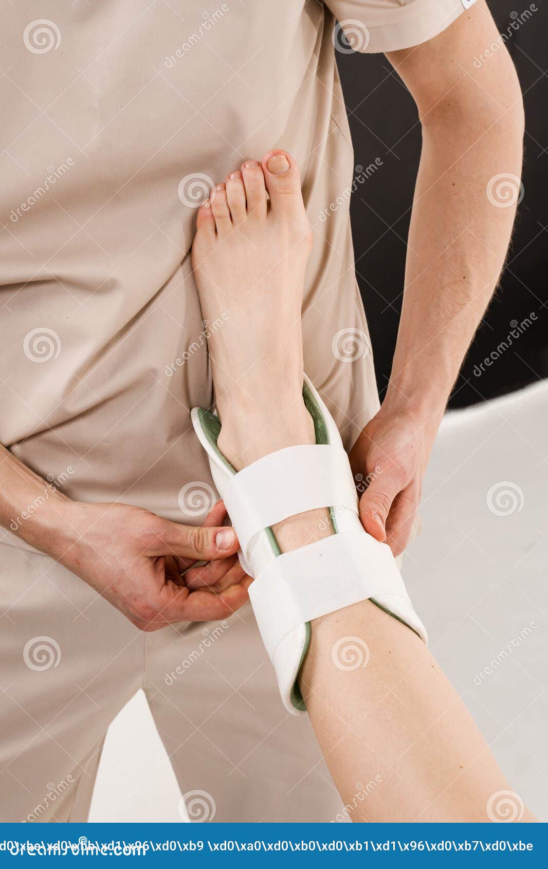 Ankle And Foot External Orthosis To Reduce Pathological Mobility Of