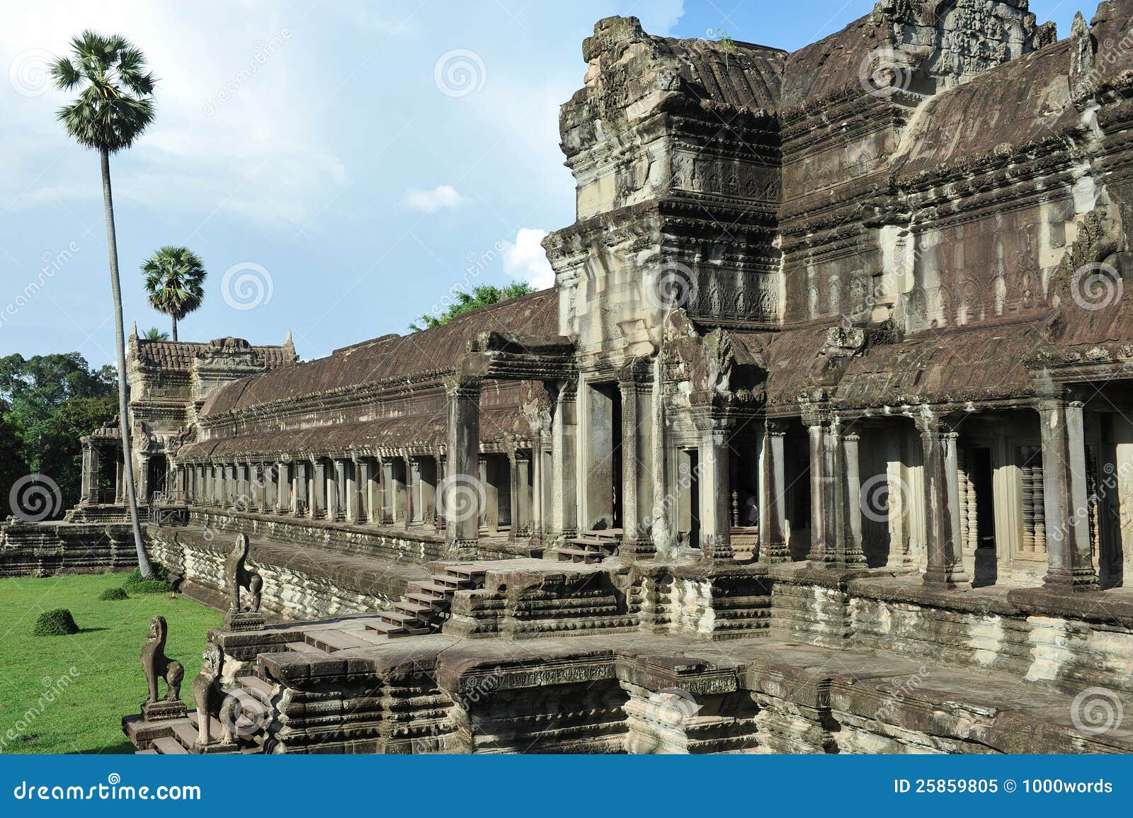 Ankor Wat stock image. Image of column, asian, cambodia - 25859805