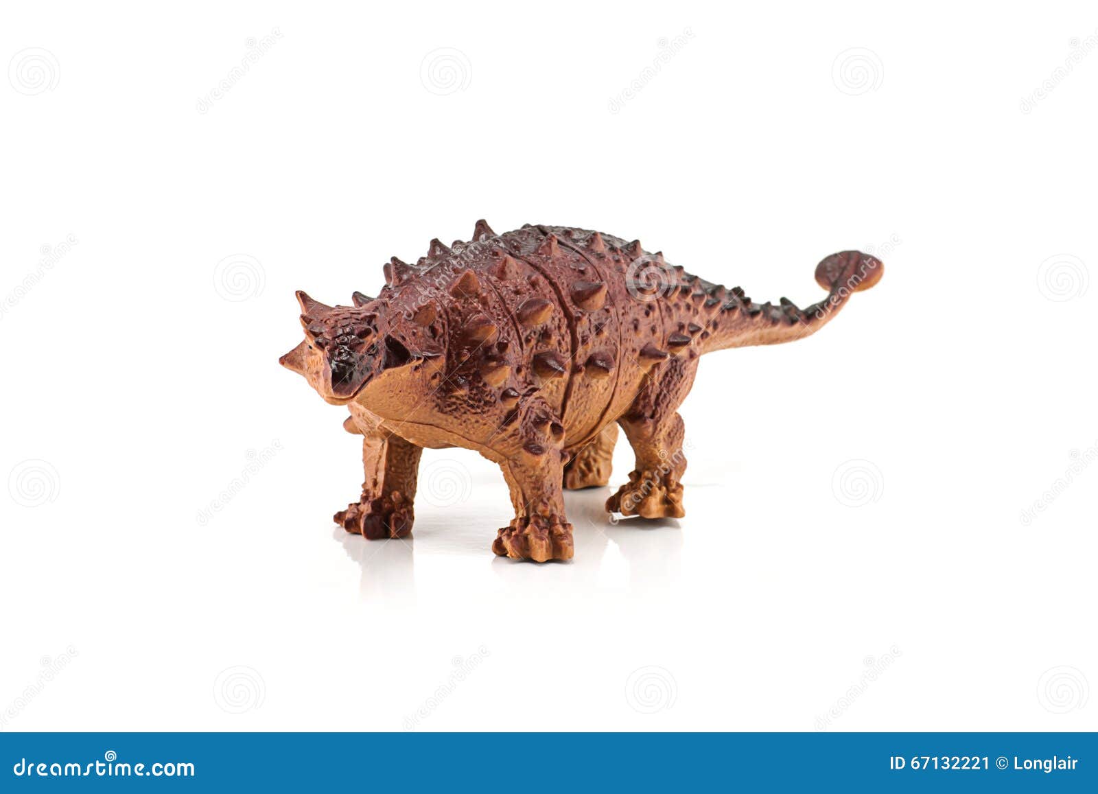 Ankylosaurus Dinosaurs Toy Figure Stock Image - Image of isolated ...