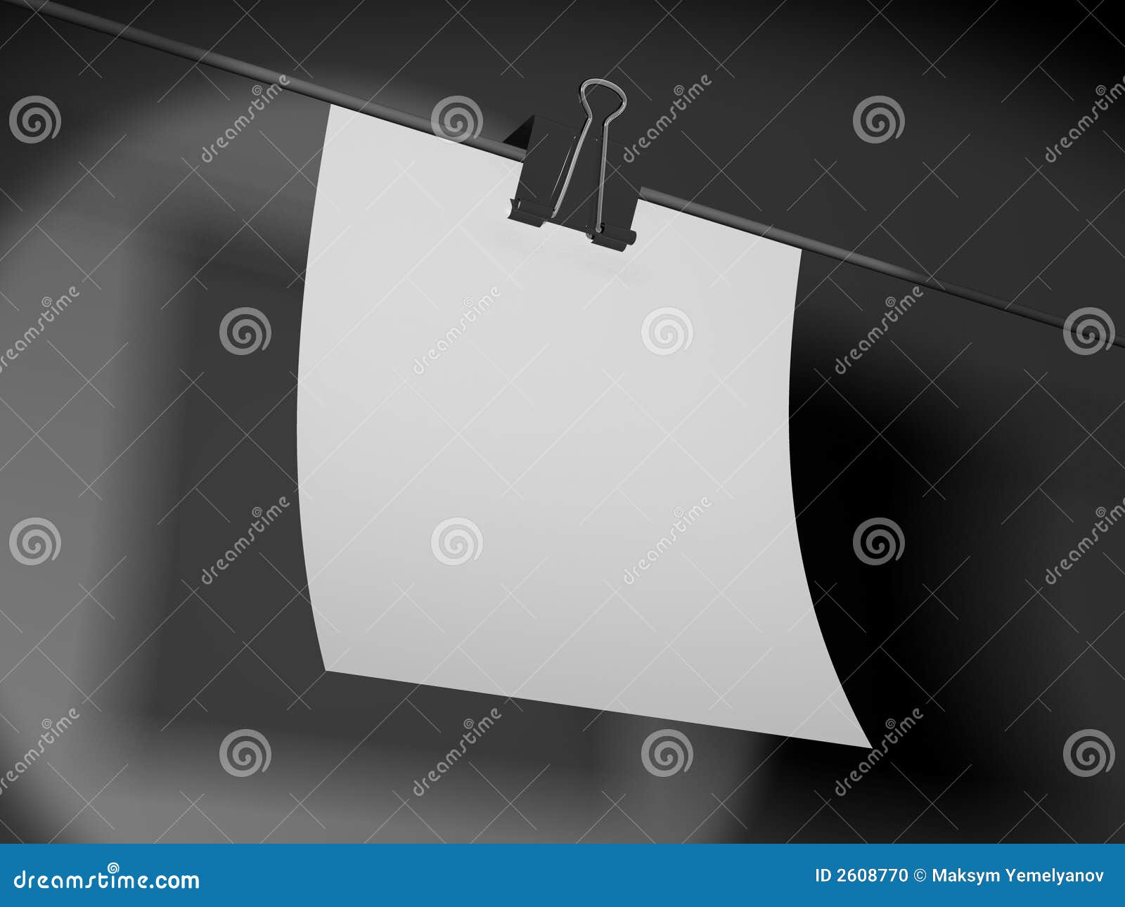 Anmerkung stock abbildung. Illustration von dokument, geschäft - 2608770