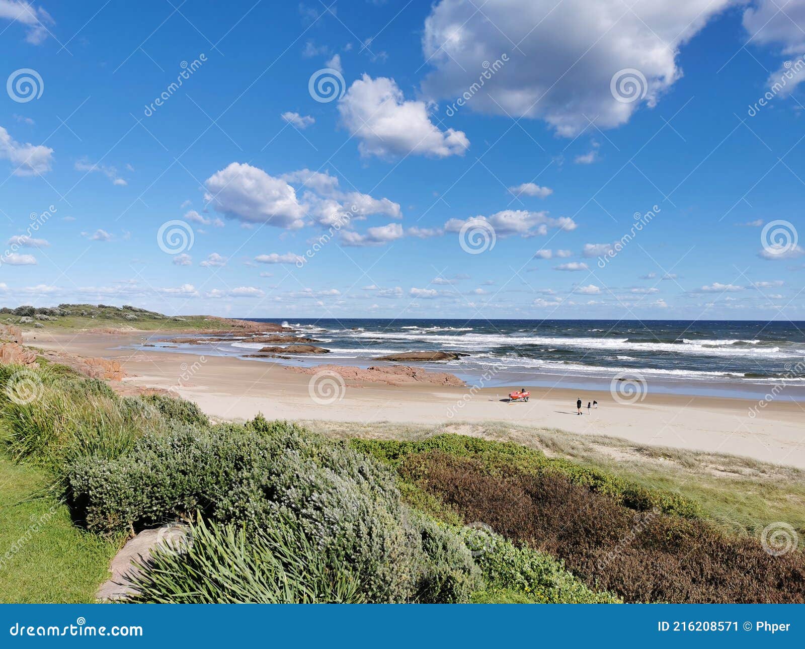 Anna Bay @ Â Port Stephens, Australia Stock Image - Image of landscape ...