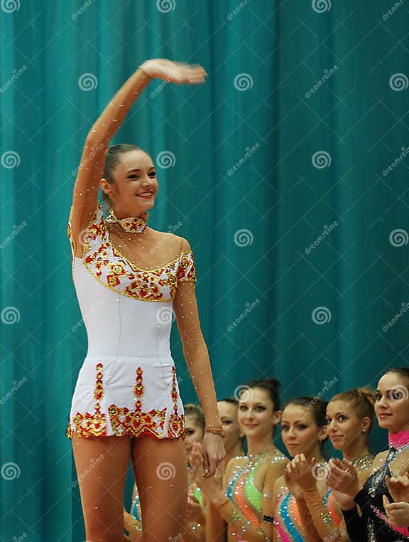 Anna Bessonova editorial stock photo. Image of gymnast - 5176903