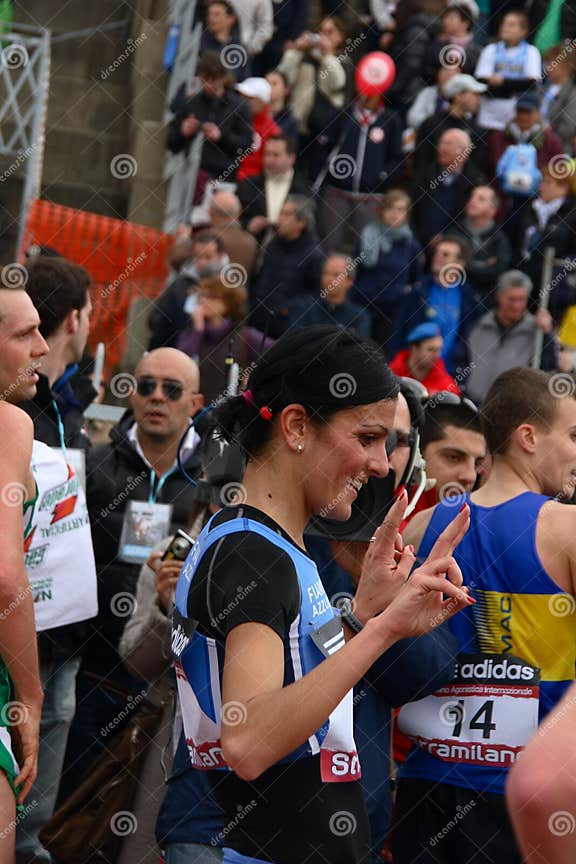 Anna Incerti editorial image. Image of crowd, exercise - 18953475