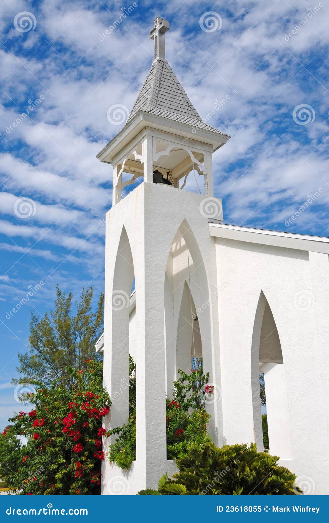Anna Maria Island Church stock image. Image of trees - 23618055