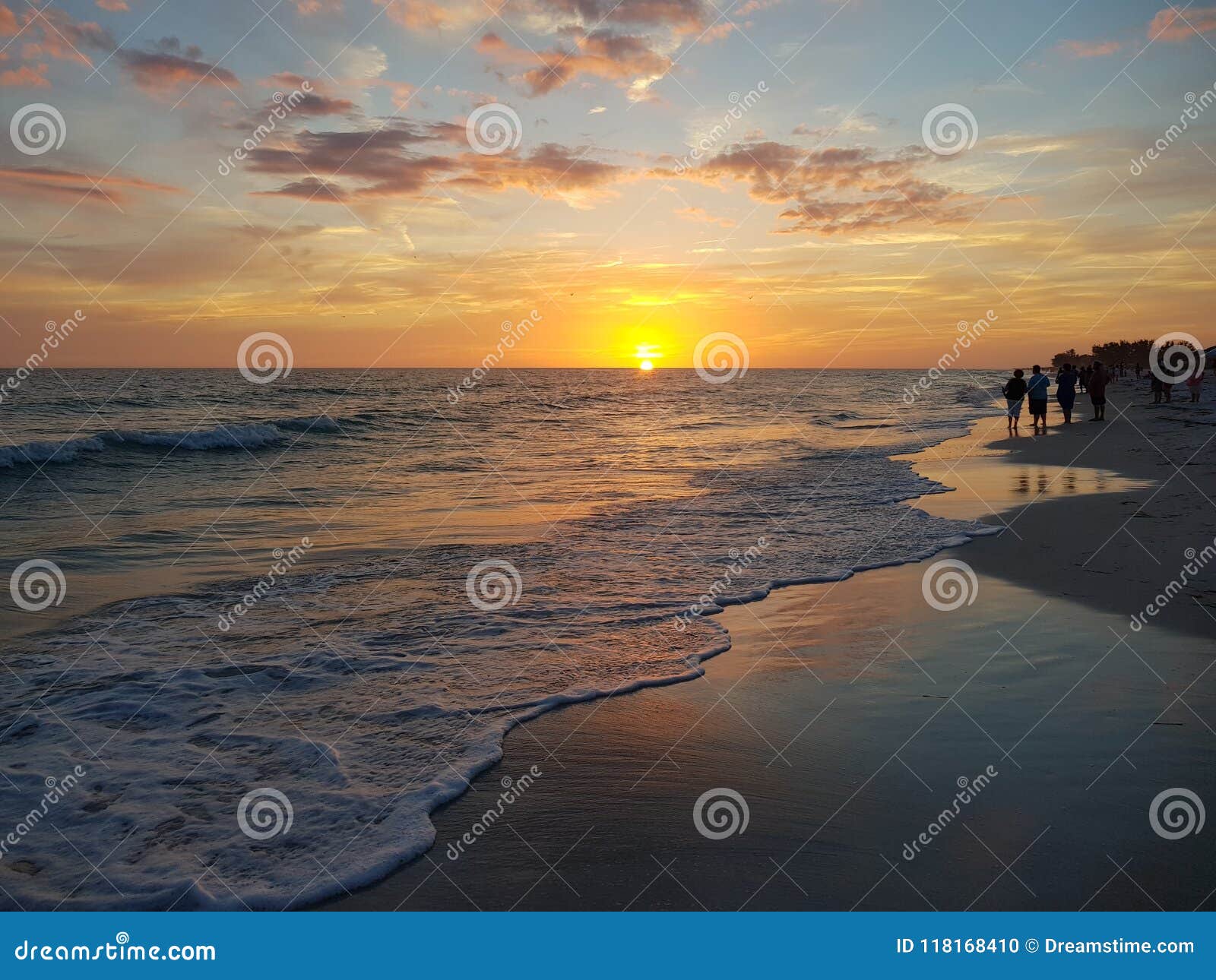 Anna Maria Sunset editorial image. Image of sunset, maria - 118168410