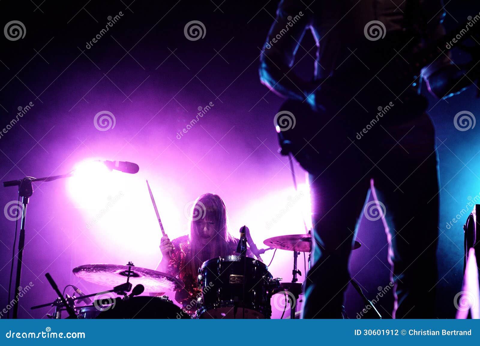 Anna Prior, Batterista Di Metronomy Fotografia Editoriale - Immagine di ...