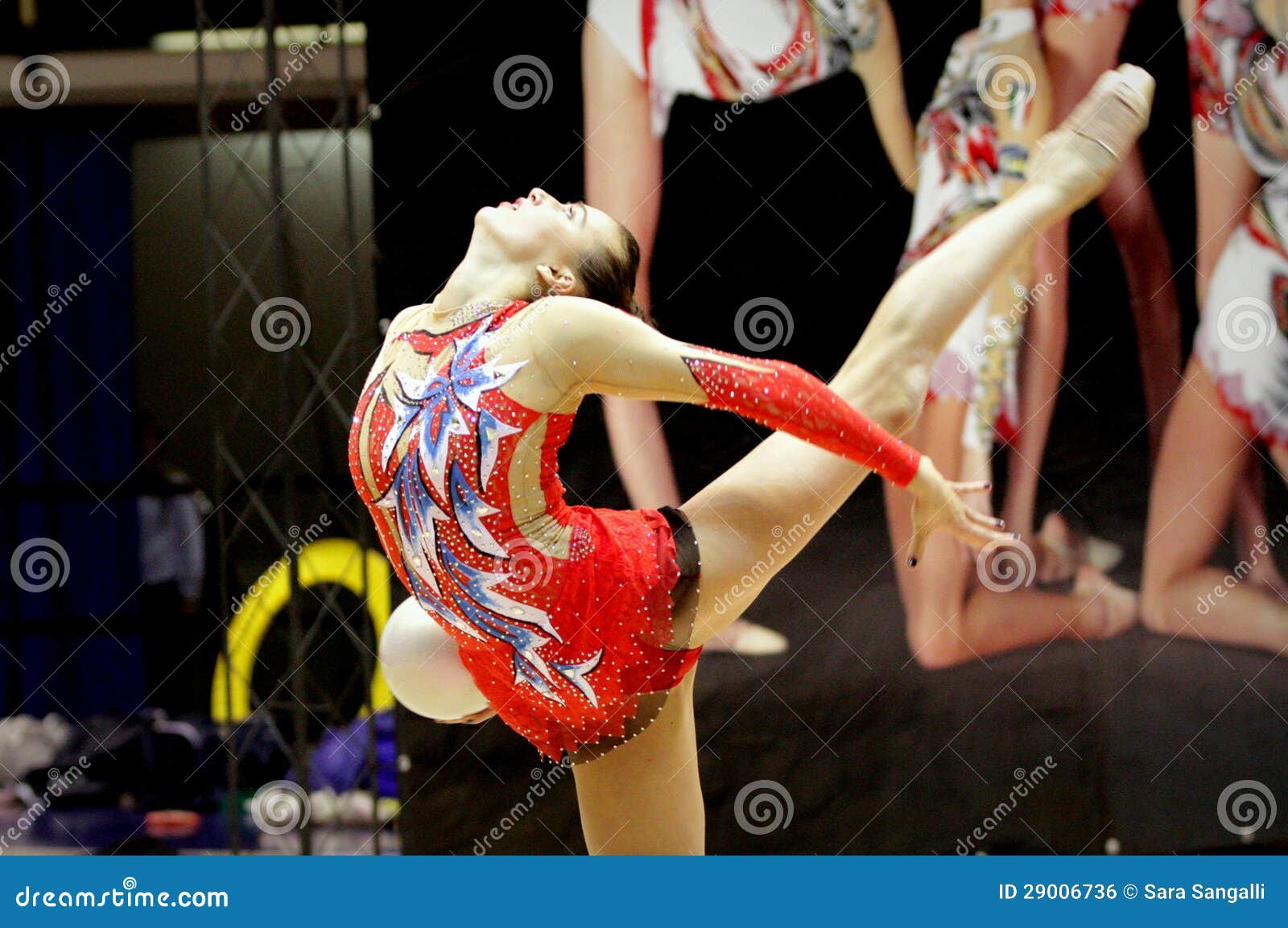 ANNA RIZATDINOVA ball editorial photo. Image of rhythmic - 29006736