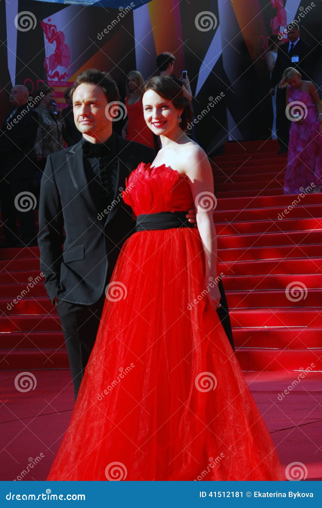 Anna Snatkina Et Viktor Vasilyev Photo éditorial - Image du soirée, brune: 41512181