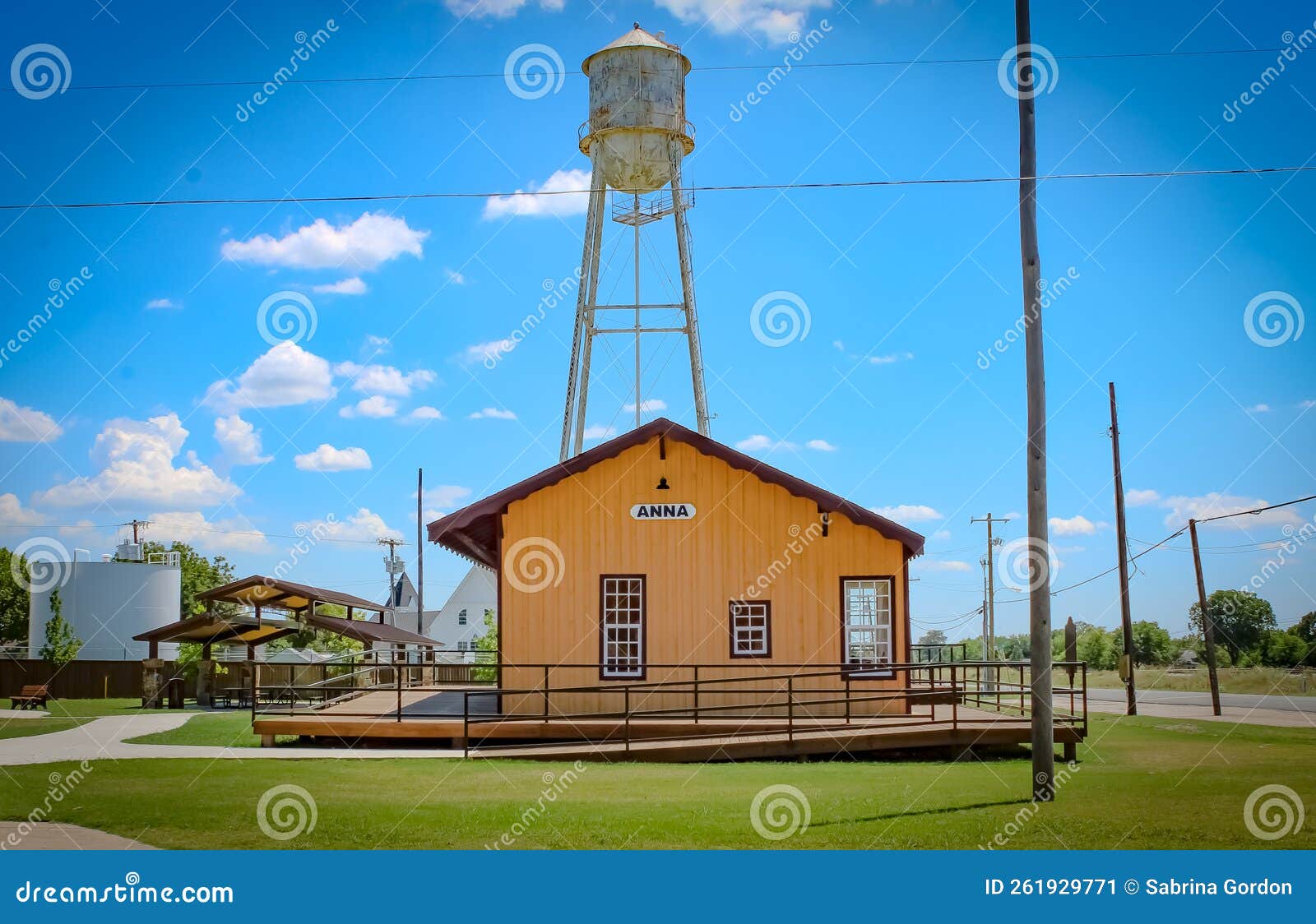 Anna Townscape editorial photo. Image of townscape, small - 261929771