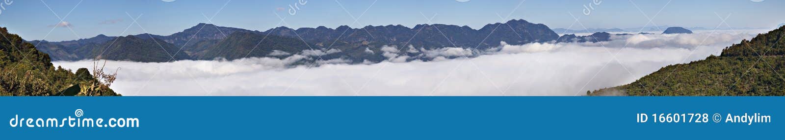 Annam Highlands Mountain Range in Laos Stock Photo - Image of summit ...