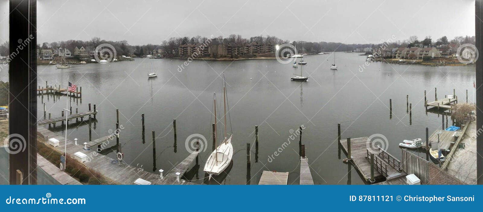 Annapolis waterfront stock image. Image of boat, water - 87811121
