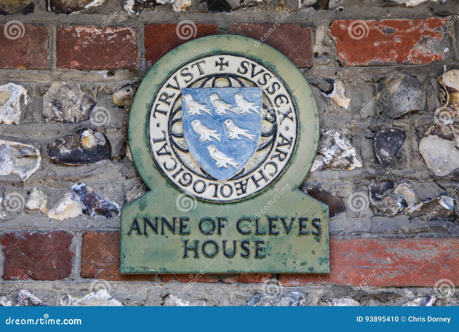 Anne Da Casa De Cleves Em Lewes Imagem Editorial - Imagem de elevado ...