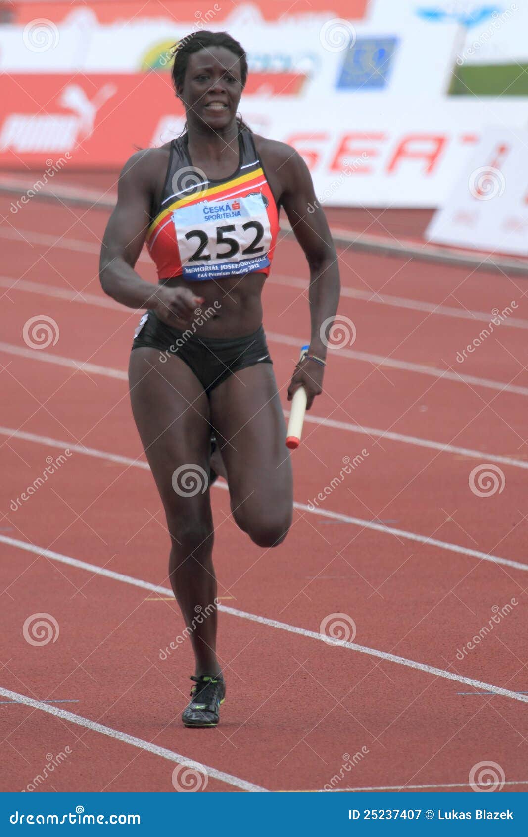 Anne Zagre - Belgian Sprinter Editorial Photography - Image of memorial ...