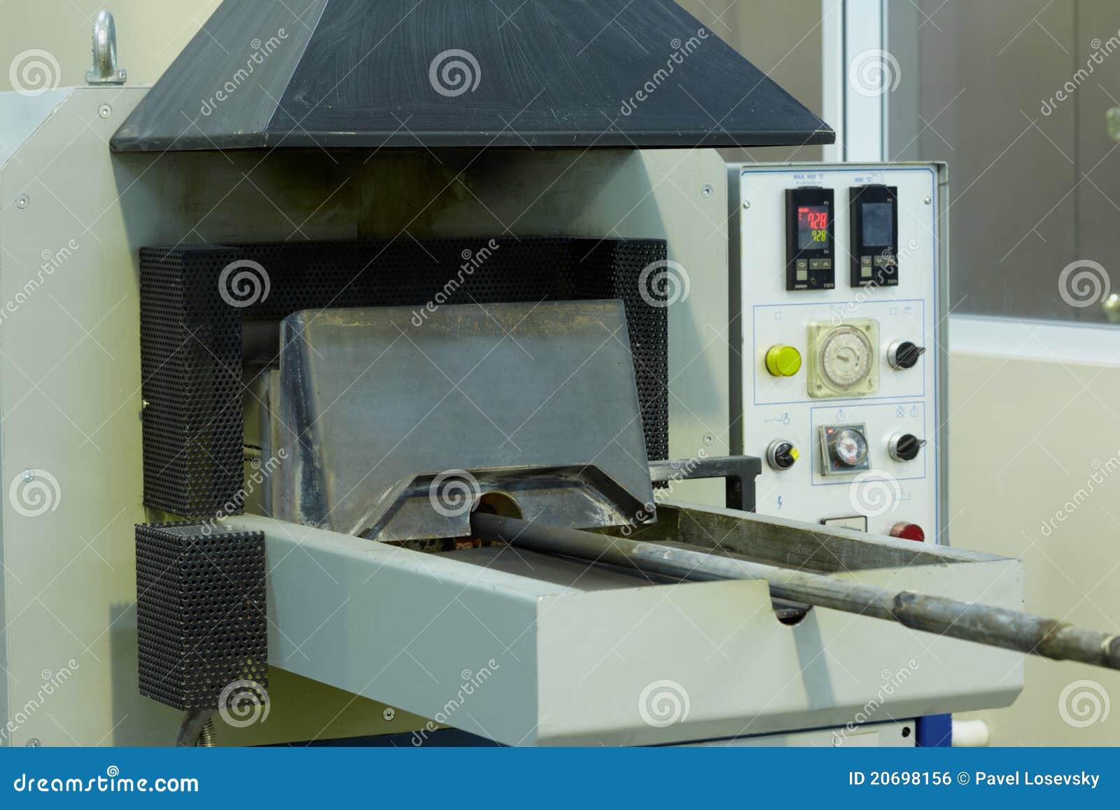 Annealing furnace stock photo. Image of metallic, mechanical - 20698156